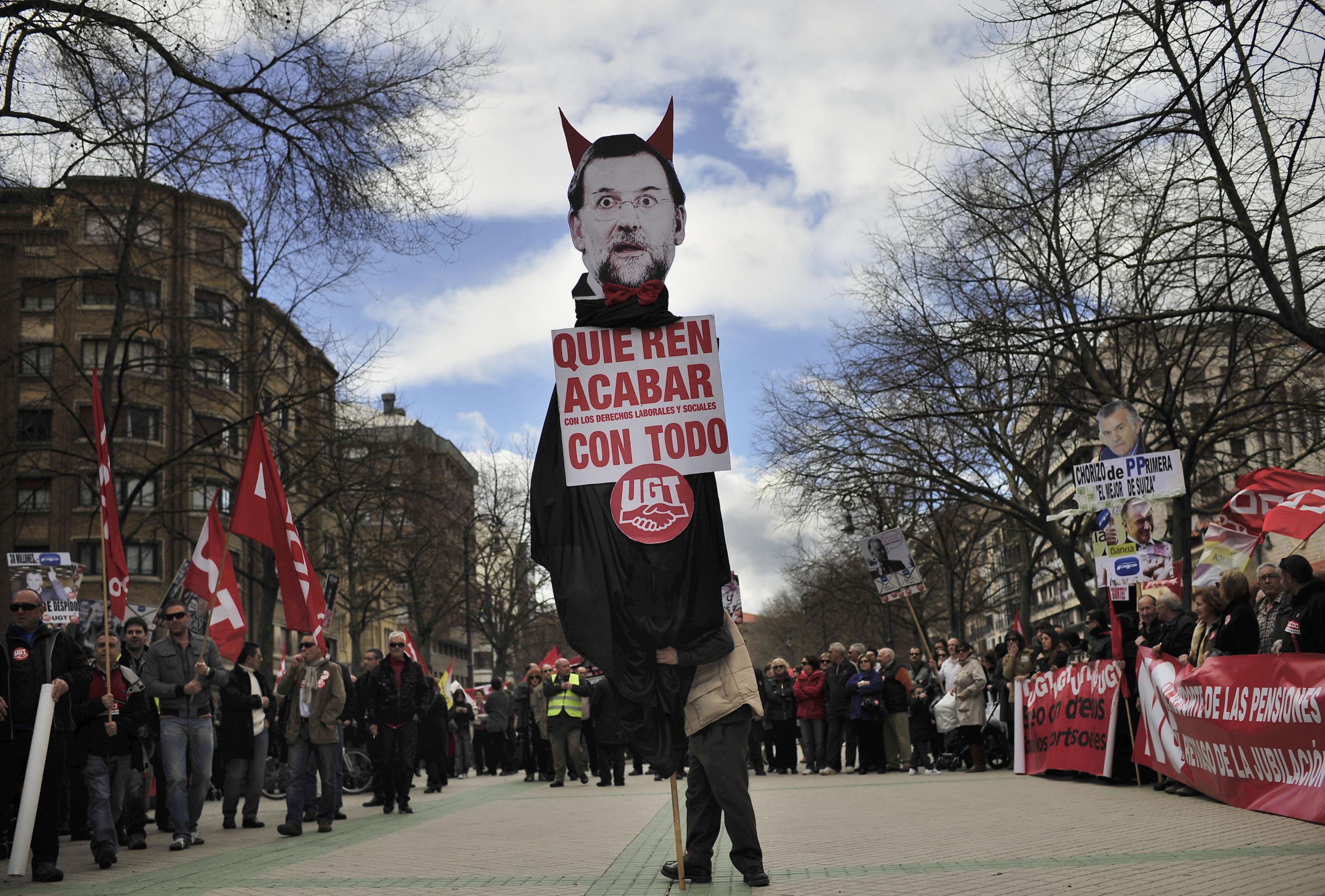 Tens of thousands in Spain anti-austerity protest | AP News
