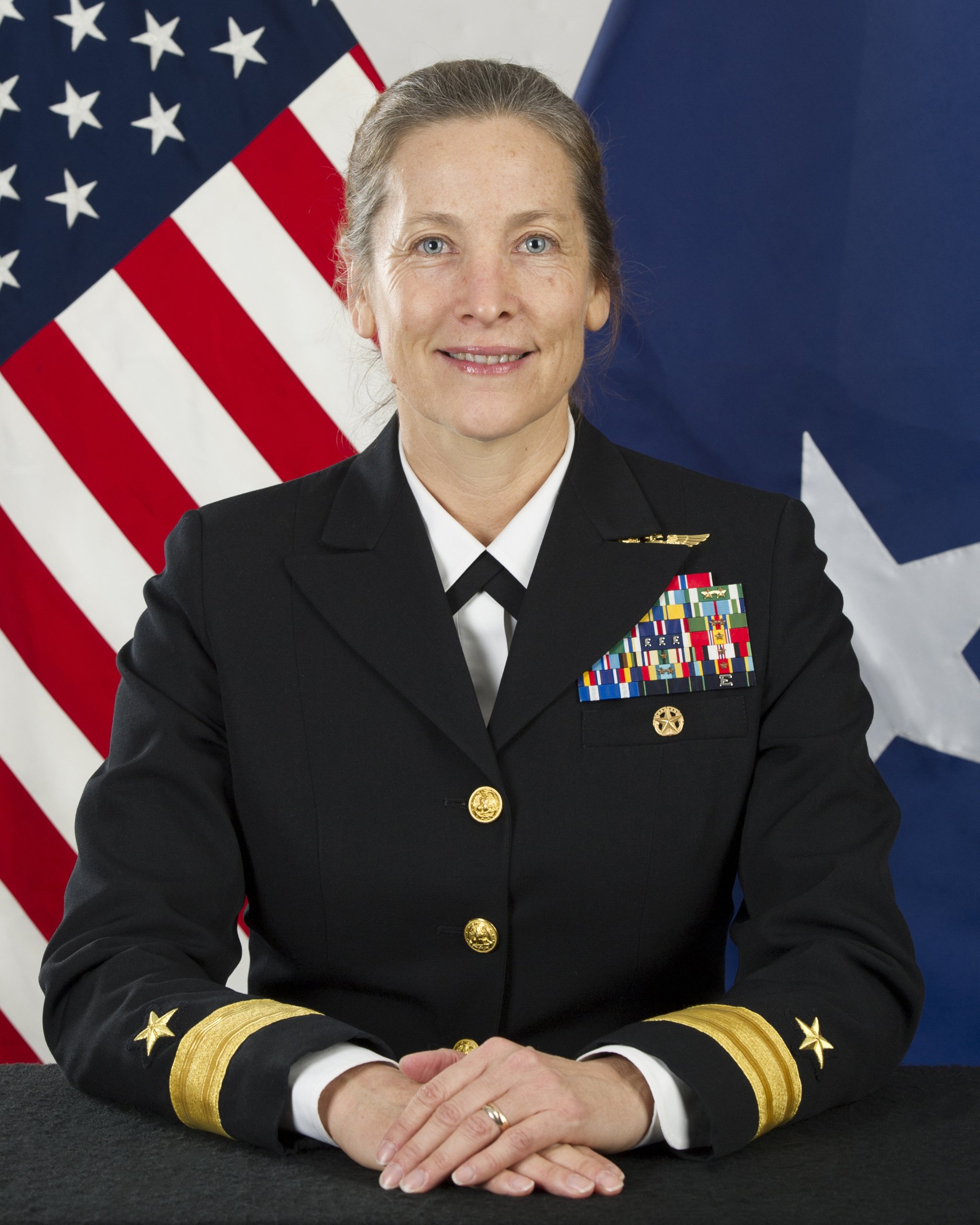 Naval War College's 1st female president takes command | AP News
