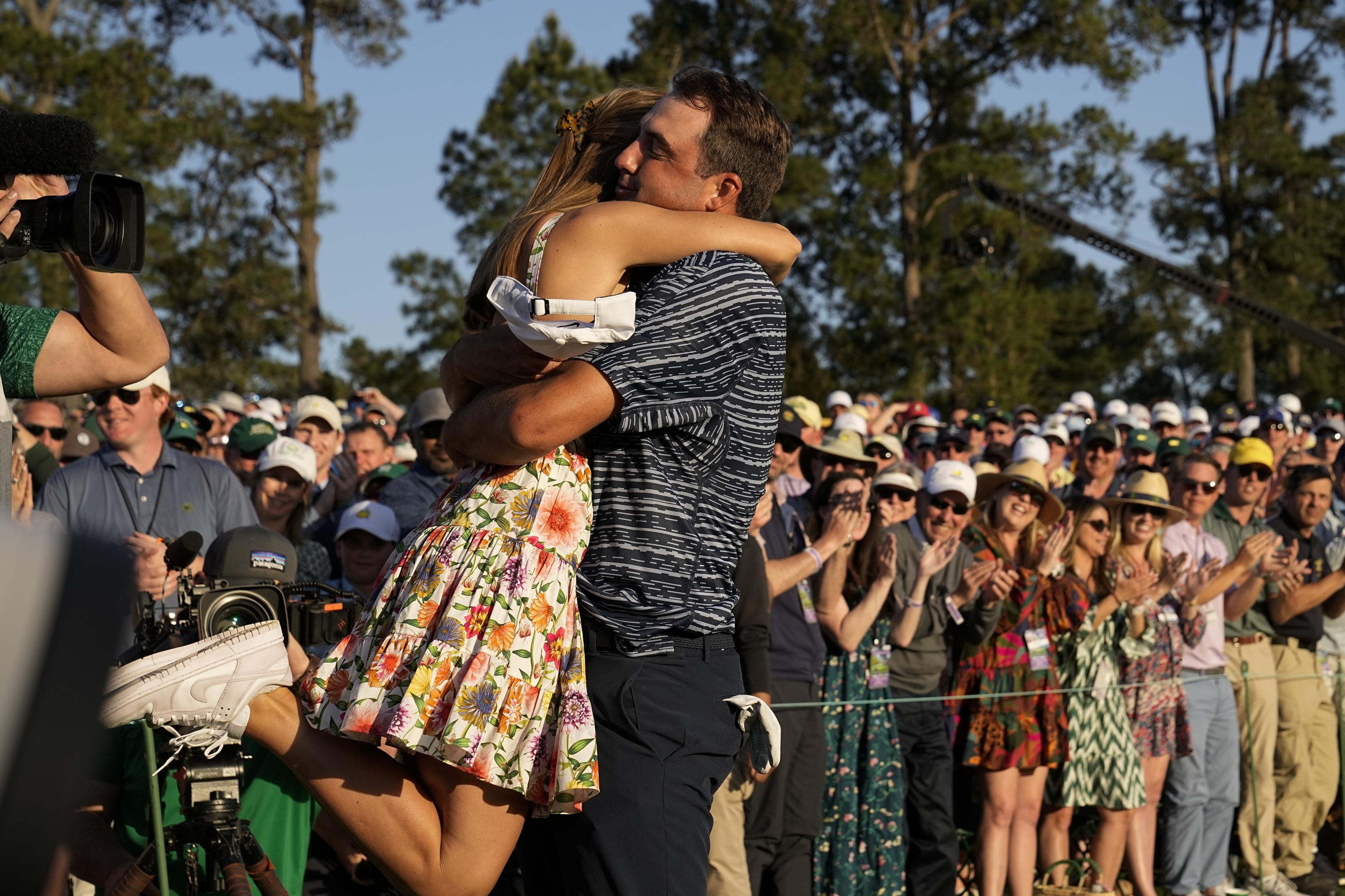 Scheffler's journey to the Masters a true family affair | AP News