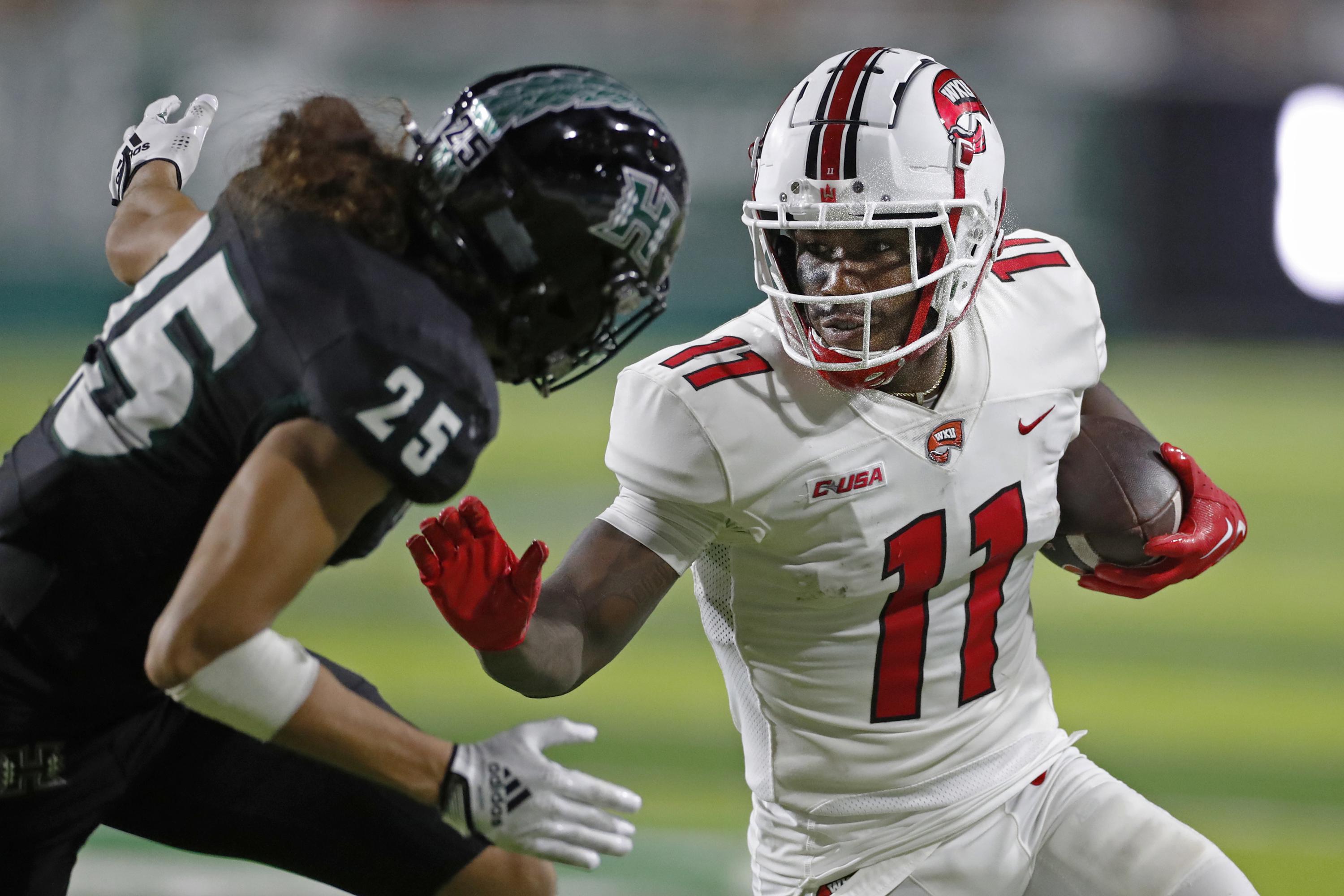 Reed propels Western Kentucky to 49-17 rout of Hawaii | AP News
