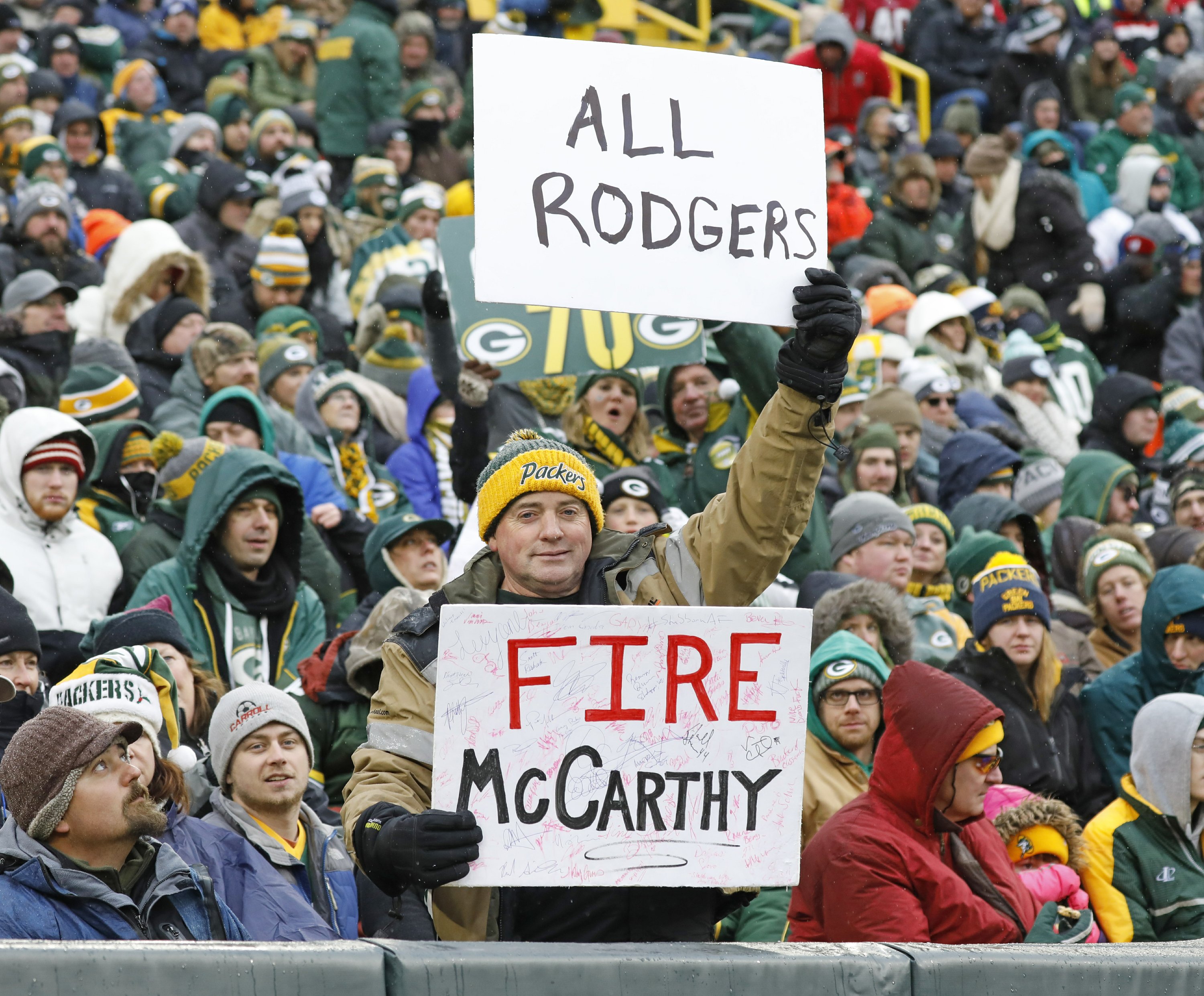 Green Bay Packers fire coach Mike McCarthy | AP News