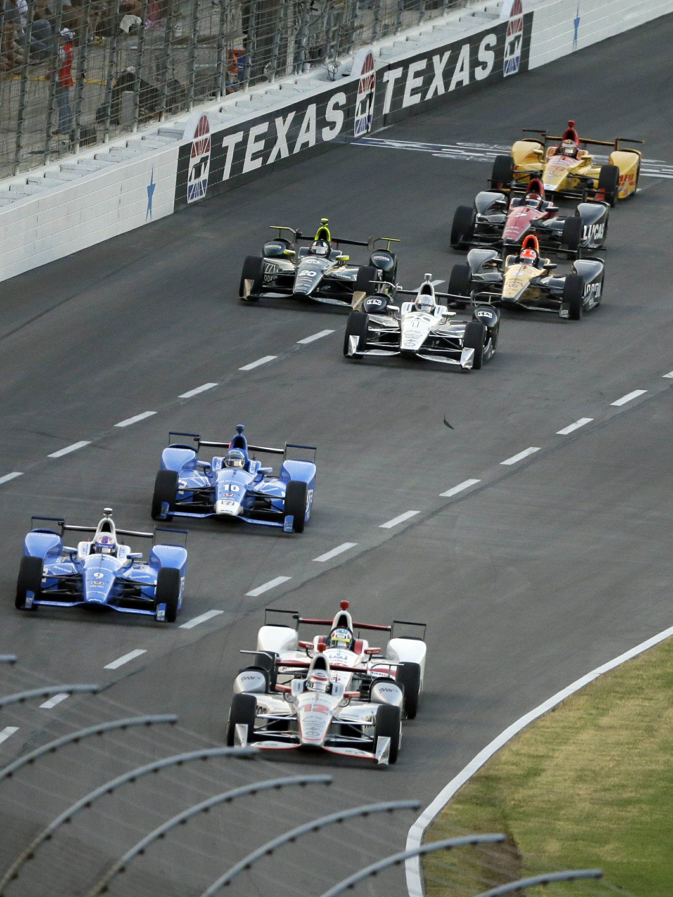 Turmoil for IndyCar with the pack back at repaved Texas