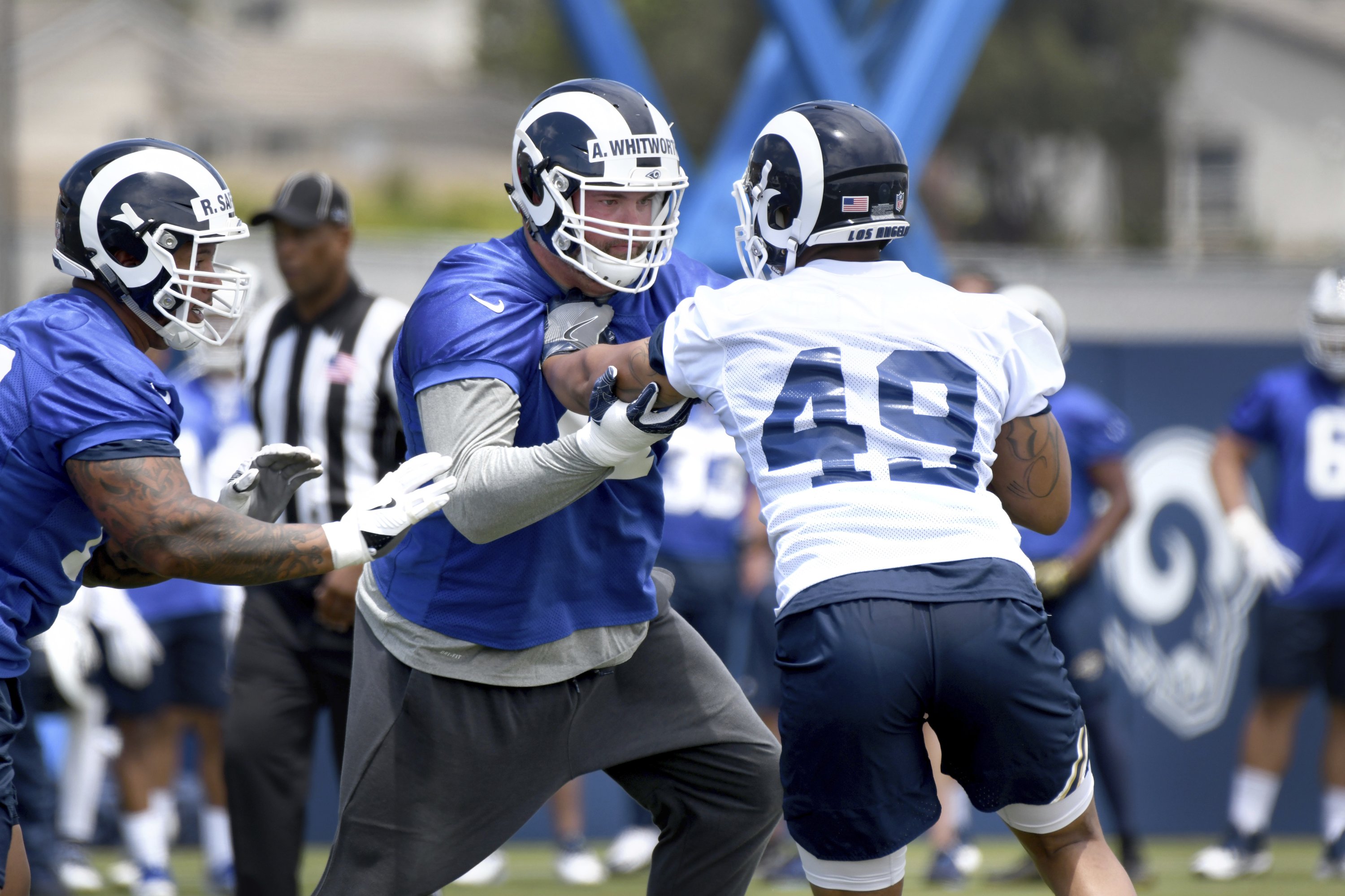 Rams need young linebackers to step up this summer | AP News