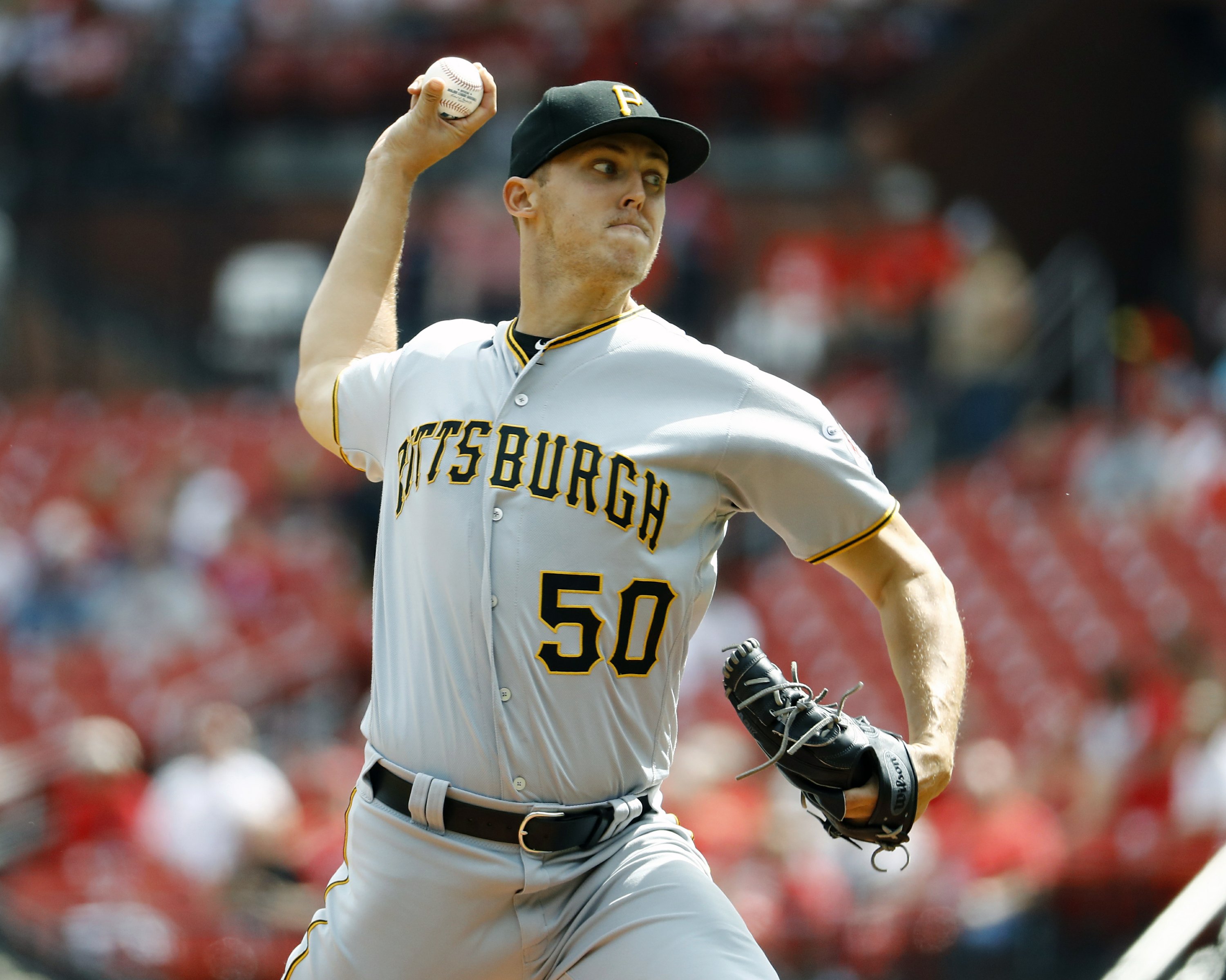 Taillon helps Pirates to 4-3 win, slowing Cardinals | AP News
