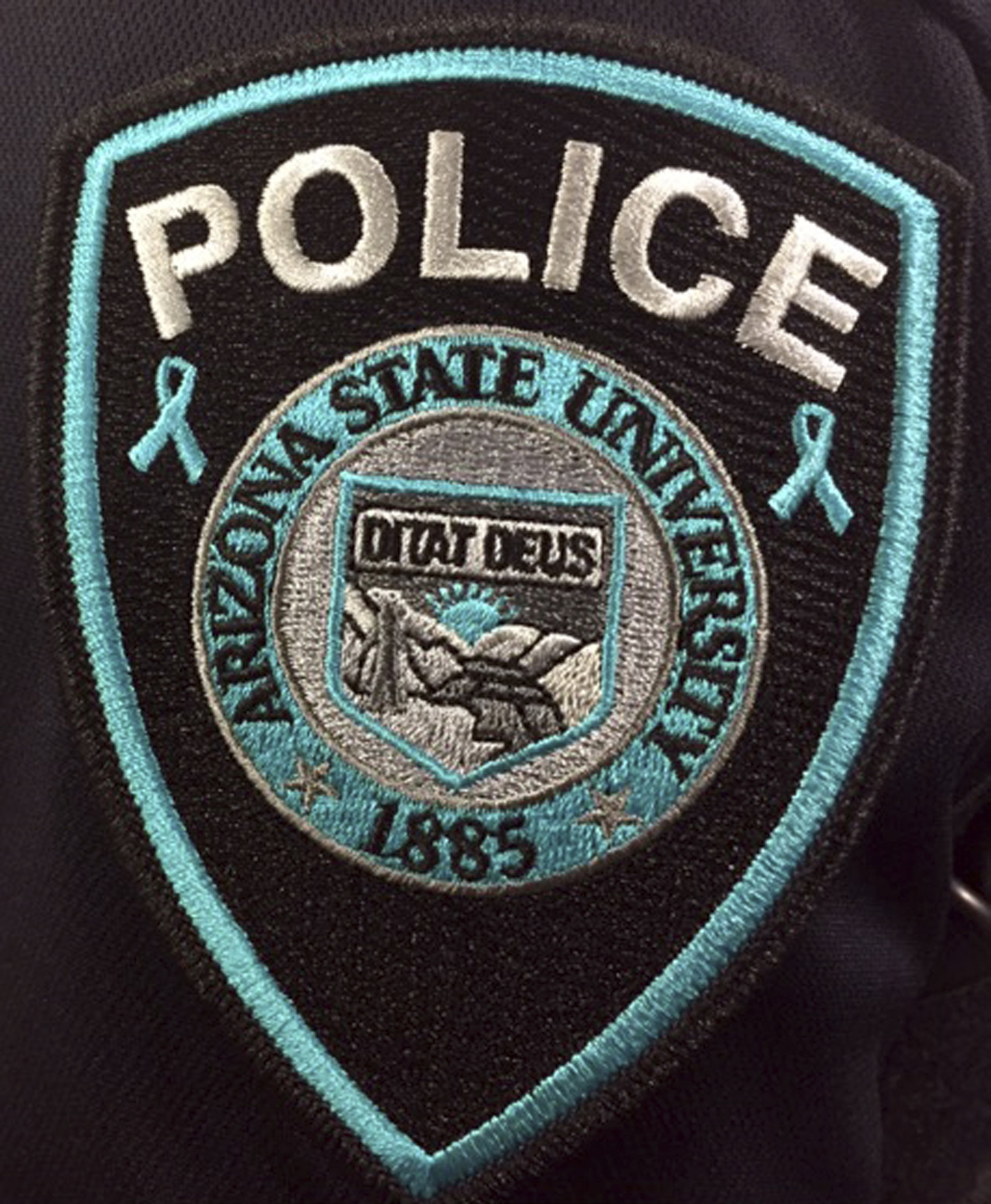 ASU officers' patches to support sexual assault survivors | AP News