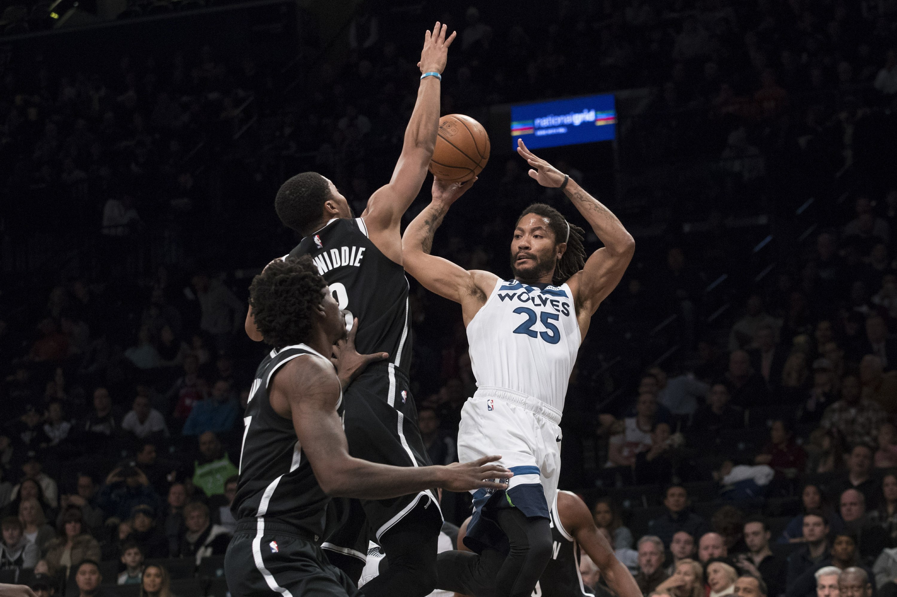 Con 25 de Rose, Timberwolves vencen 112-102 a Nets | AP News