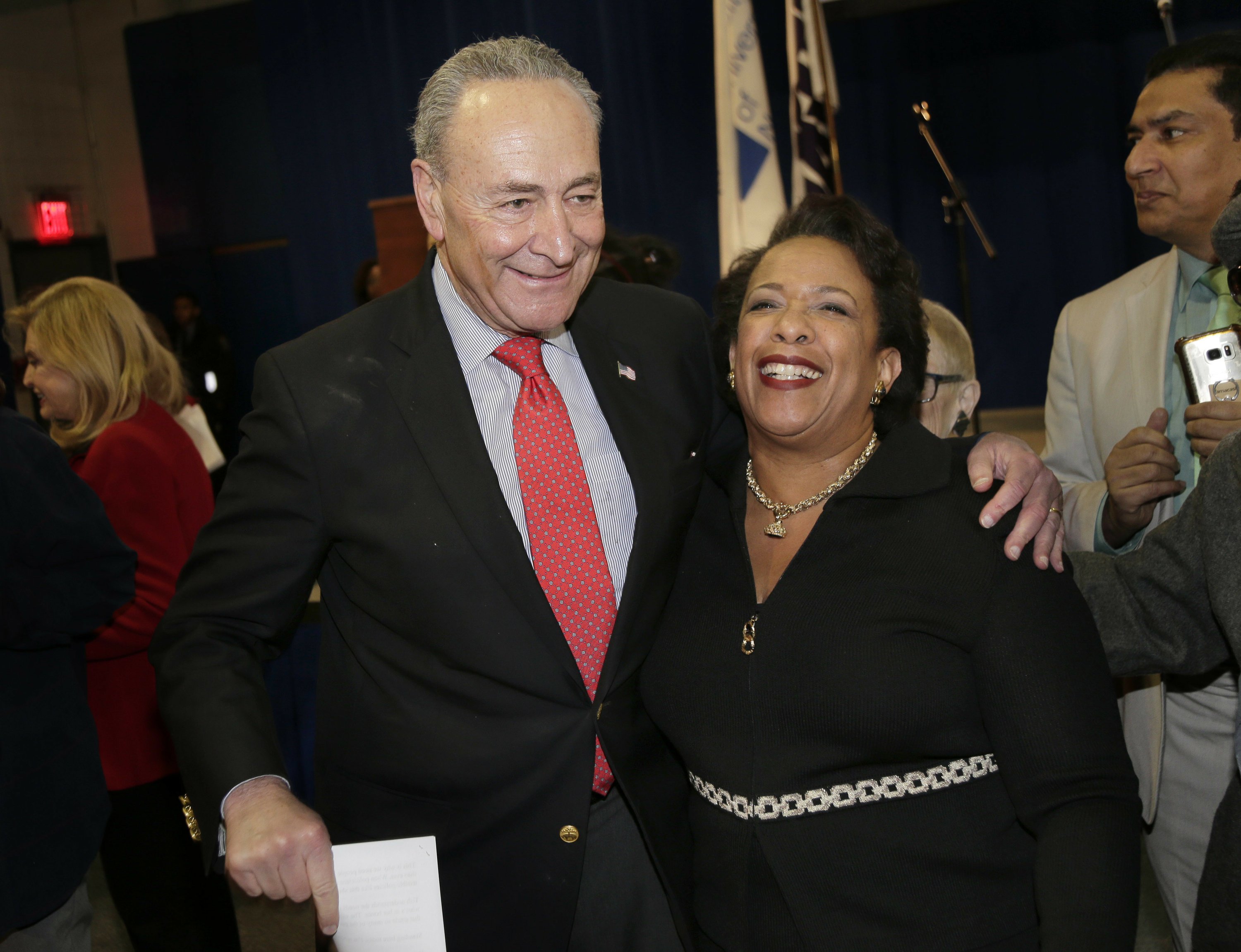 New York attorney general feted at inauguration ceremony | AP News