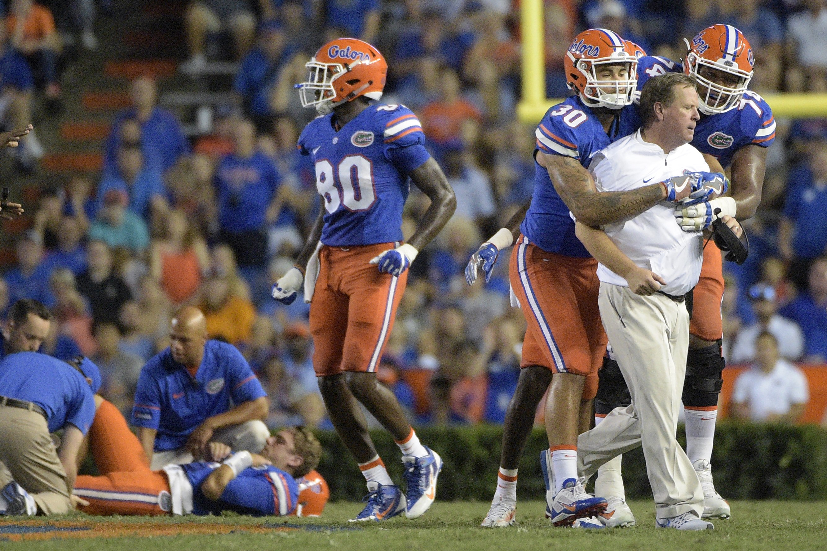 No. 19 Florida rules out QB Luke Del Rio vs 14th-ranked Vols | AP News