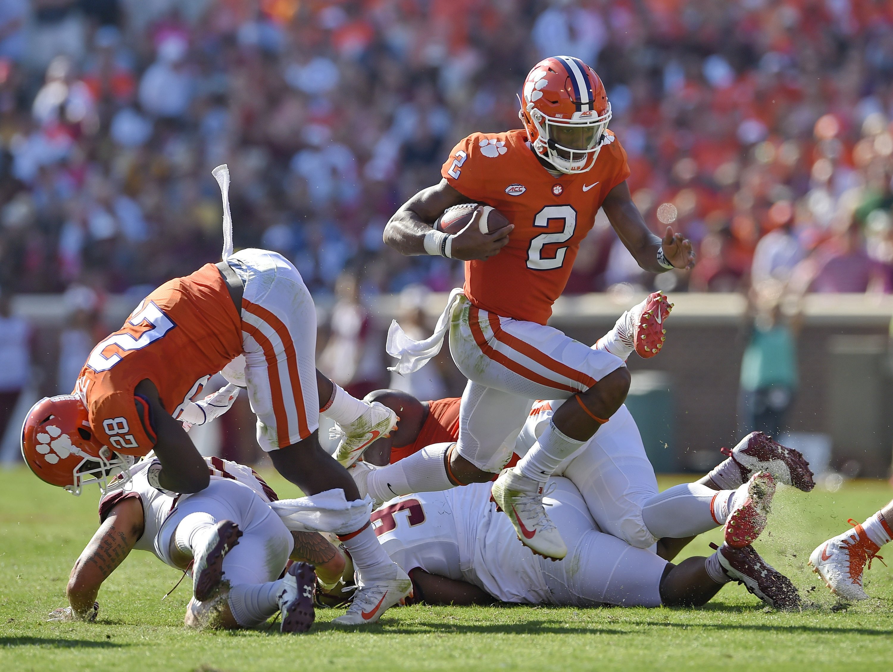 Running Wild: No. 2 Clemson take to the ground | AP News