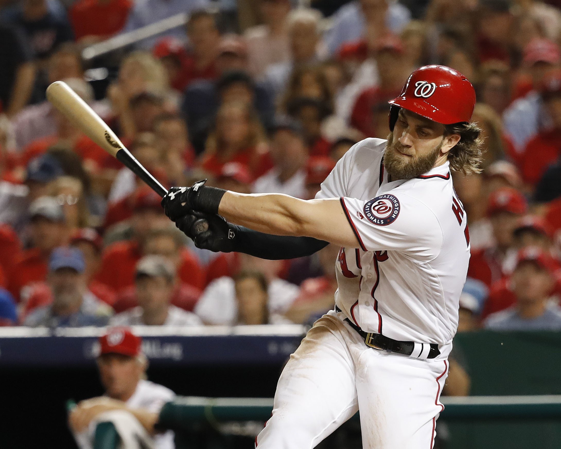 Nats' Harper says he's improving after returning from injury | AP News