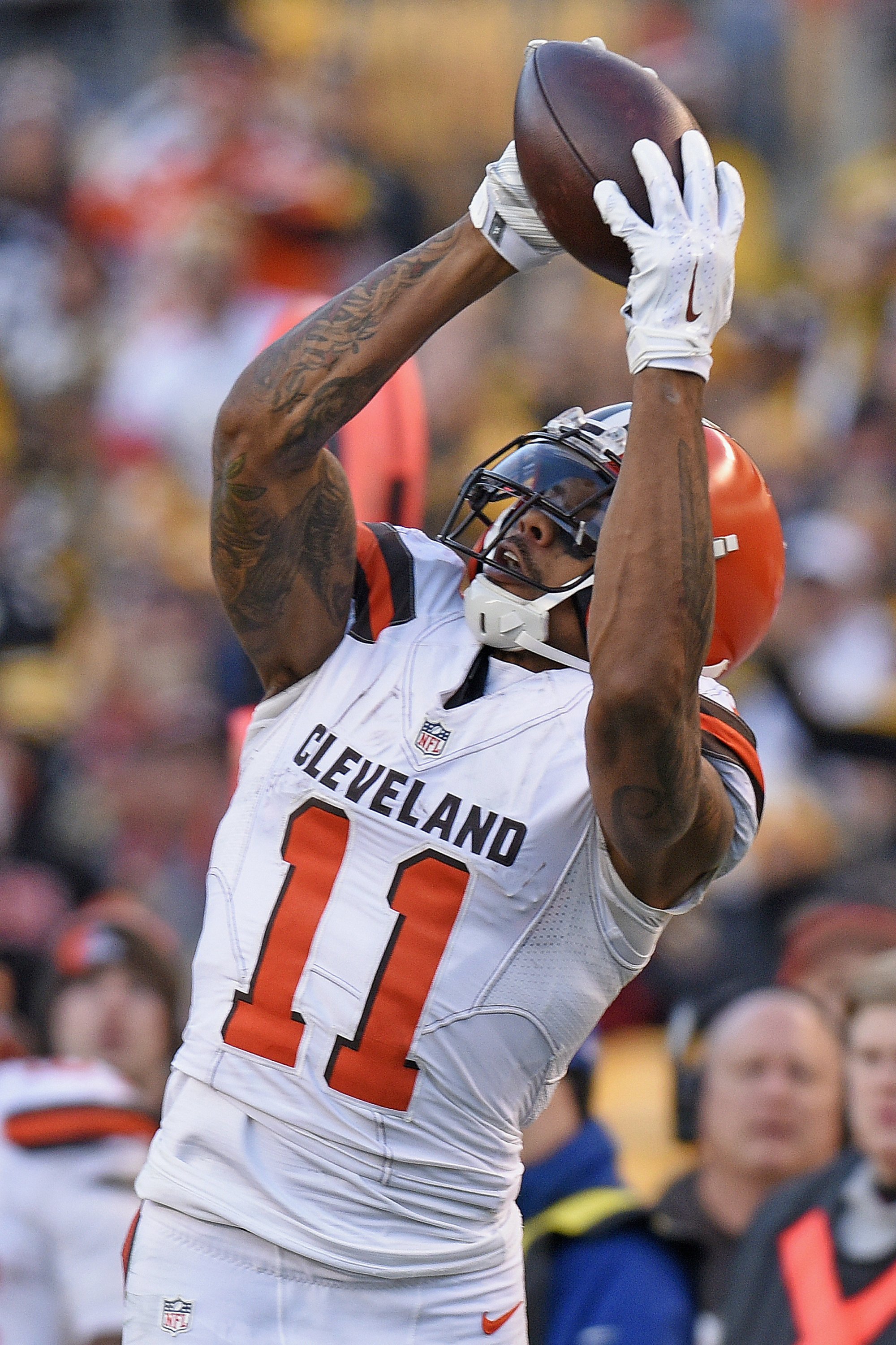 WR Pryor joins Redskins for 1 year; agent says Cousins signs | AP News