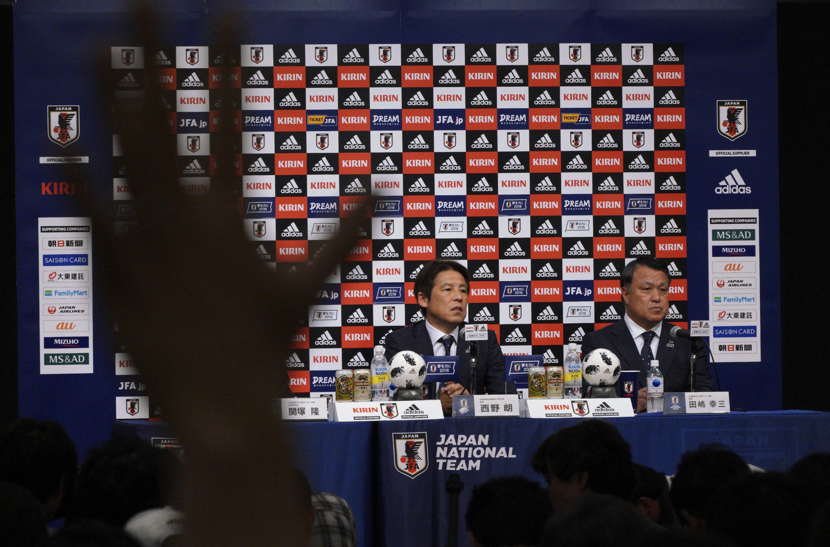 Japan coach plays it safe in naming 23-man World Cup squad | AP News