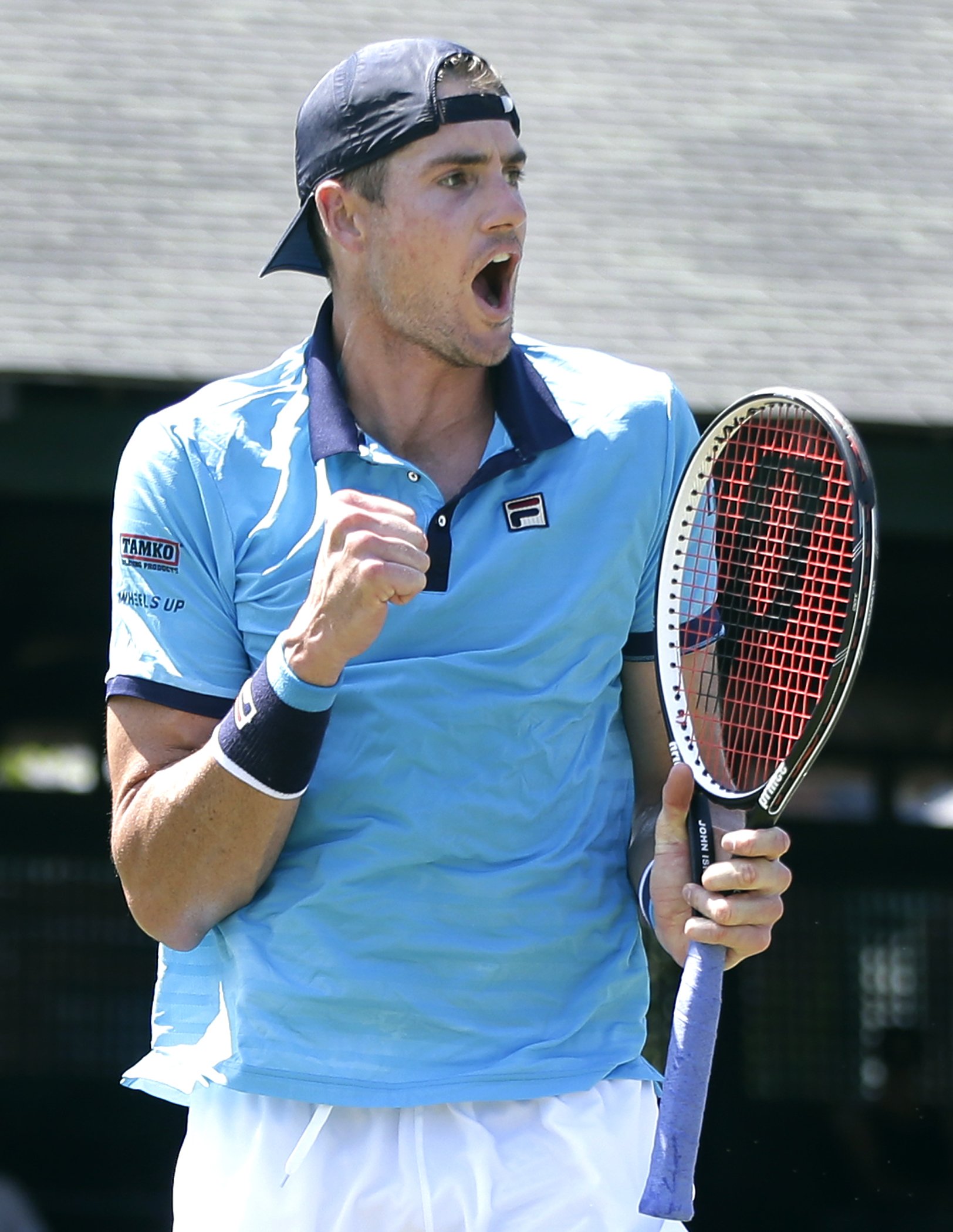 Top-seeded John Isner reaches Hall of Fame semifinals | AP News