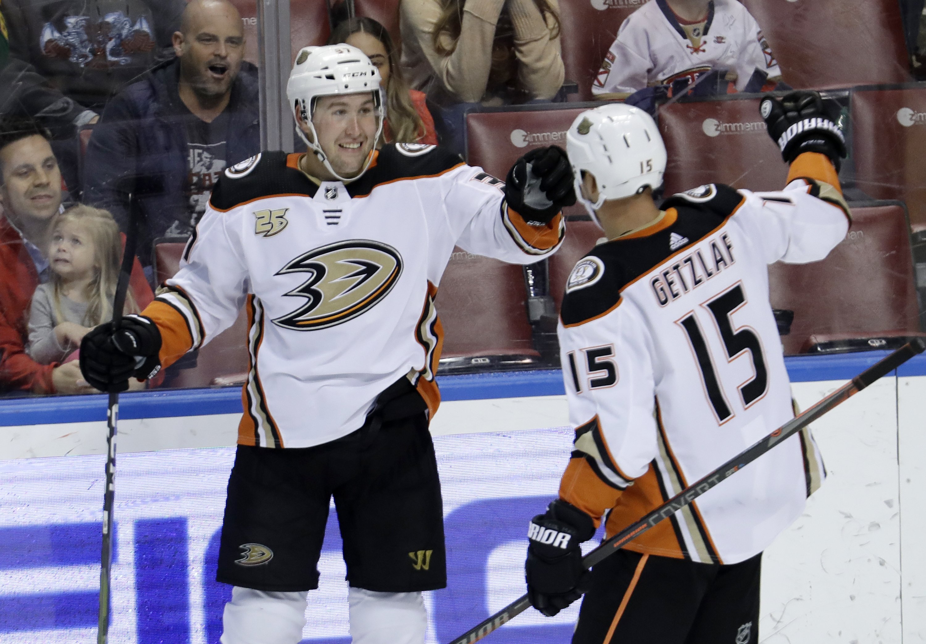 Nick Ritchie scores twice, Ducks beat Panthers 3-2 | AP News