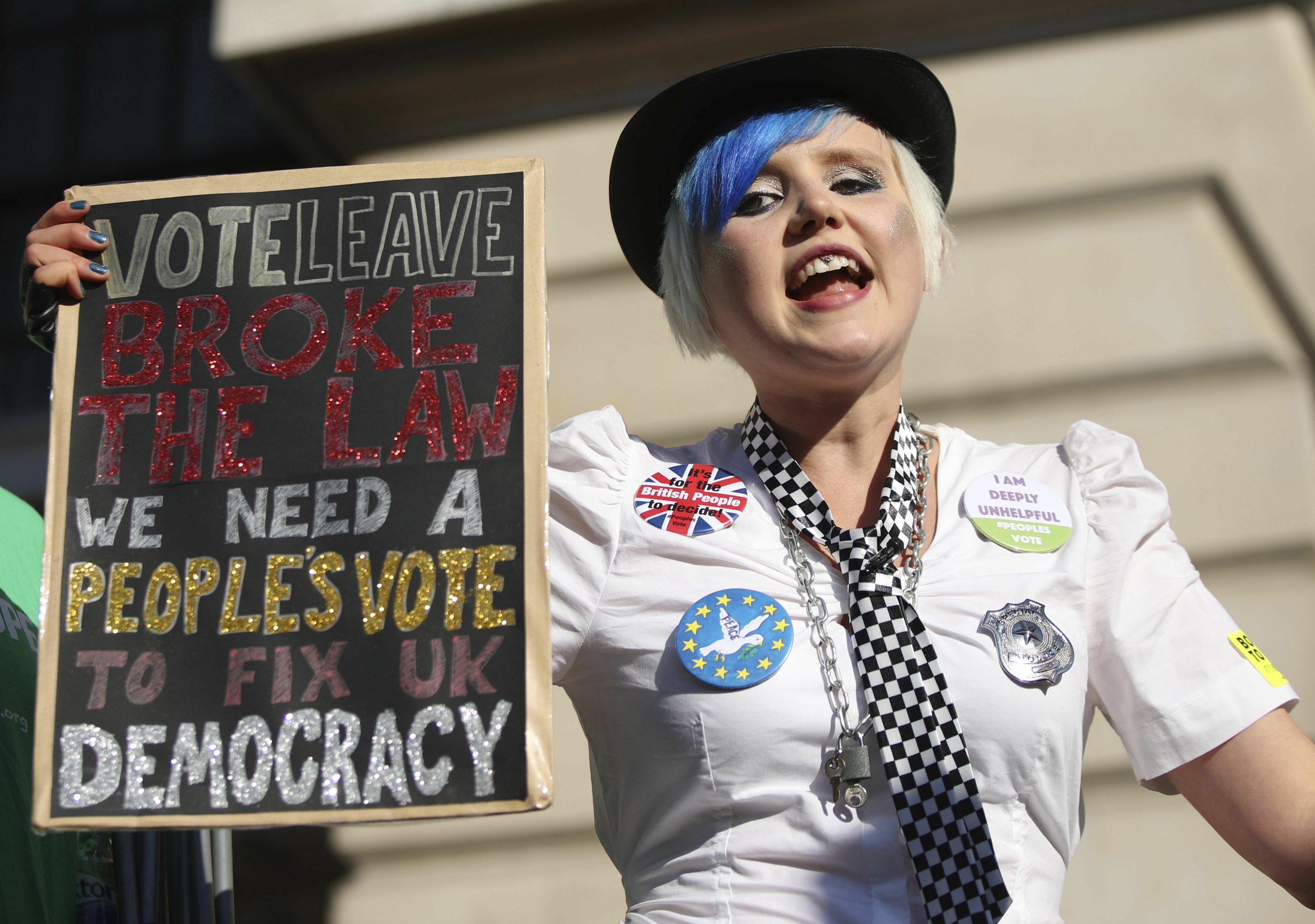 M s De Medio Mill n De Personas Protestan Por El Brexit AP News m-s-de-medio-mill-n-de-personas-protestan-por-el-brexit-ap-news
