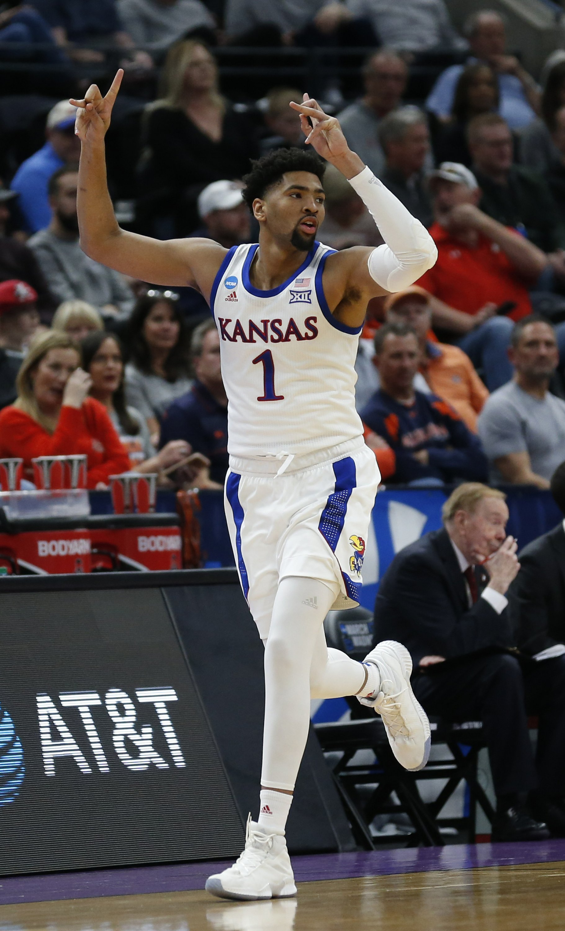 Lawson carries Kansas over Northeastern 87-53 in Midwest | AP News