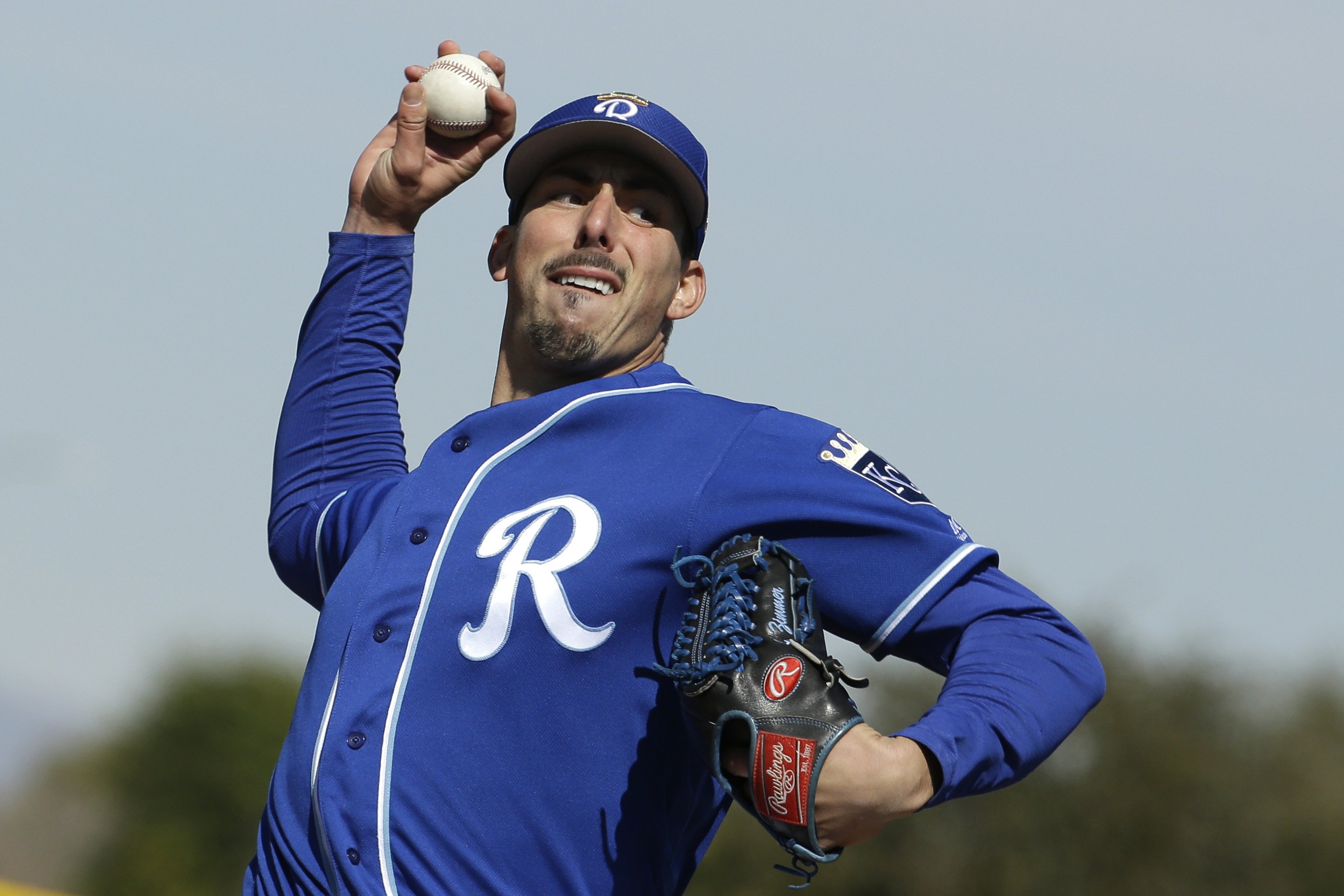 Kyle Zimmer makes it to big leagues after Yost prank | AP News