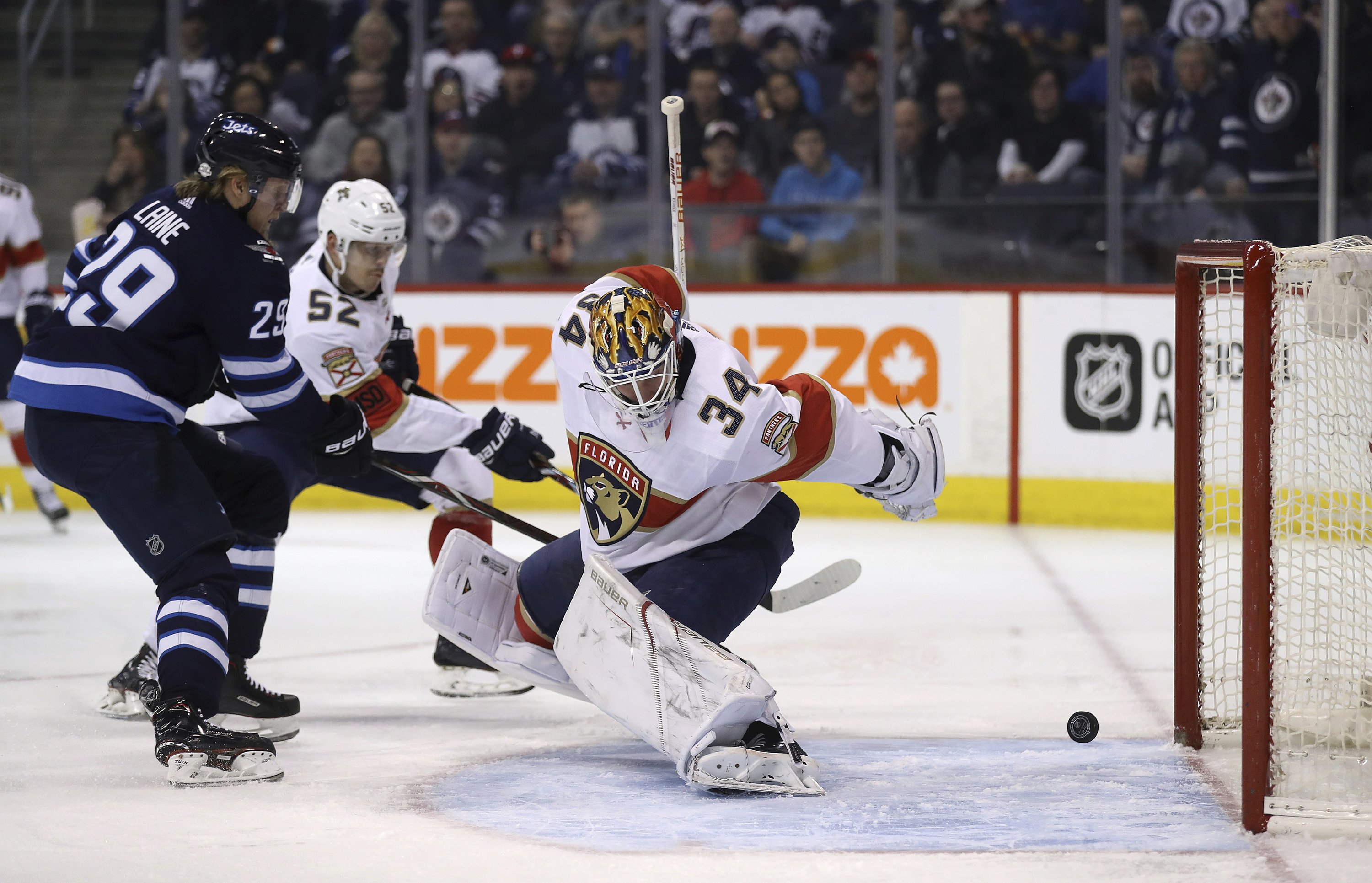 Kyle Connor scores 2 goals, Jets rout Panthers 7-2 | AP News