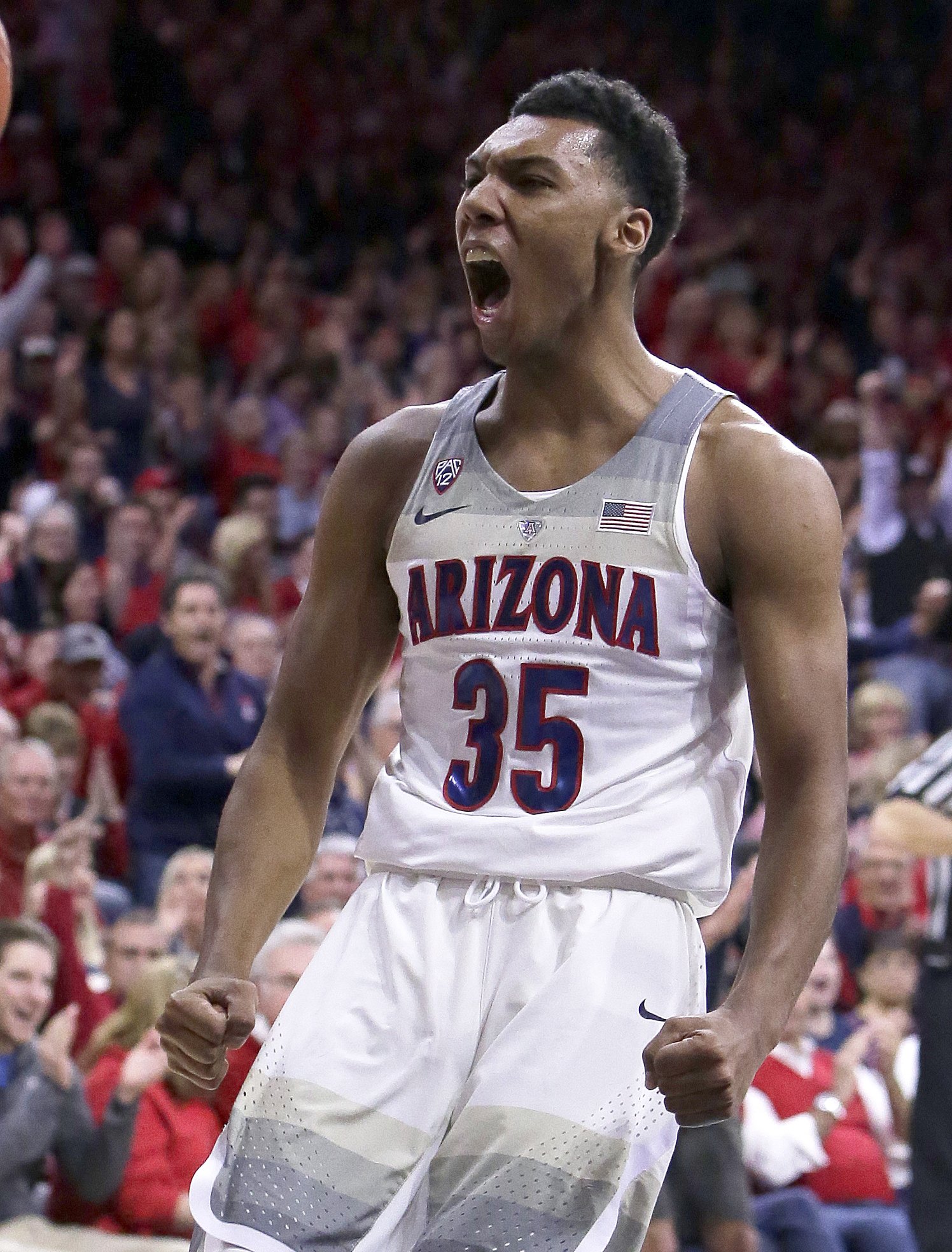 Trier scores 25, No. 4 Arizona beats USC 90-77 | AP News