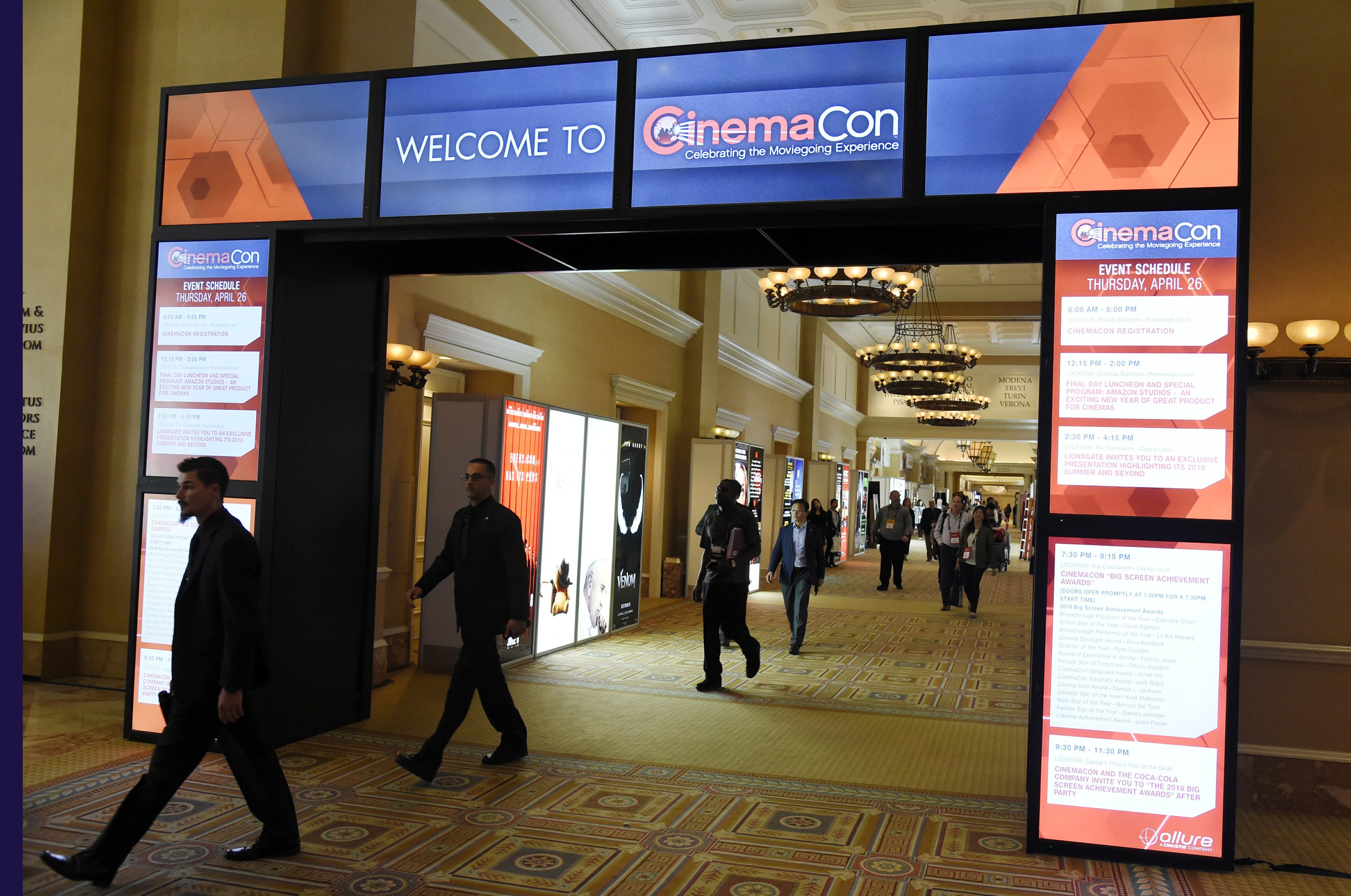 Movie theater owners, studios and stars convene at CinemaCon | AP News