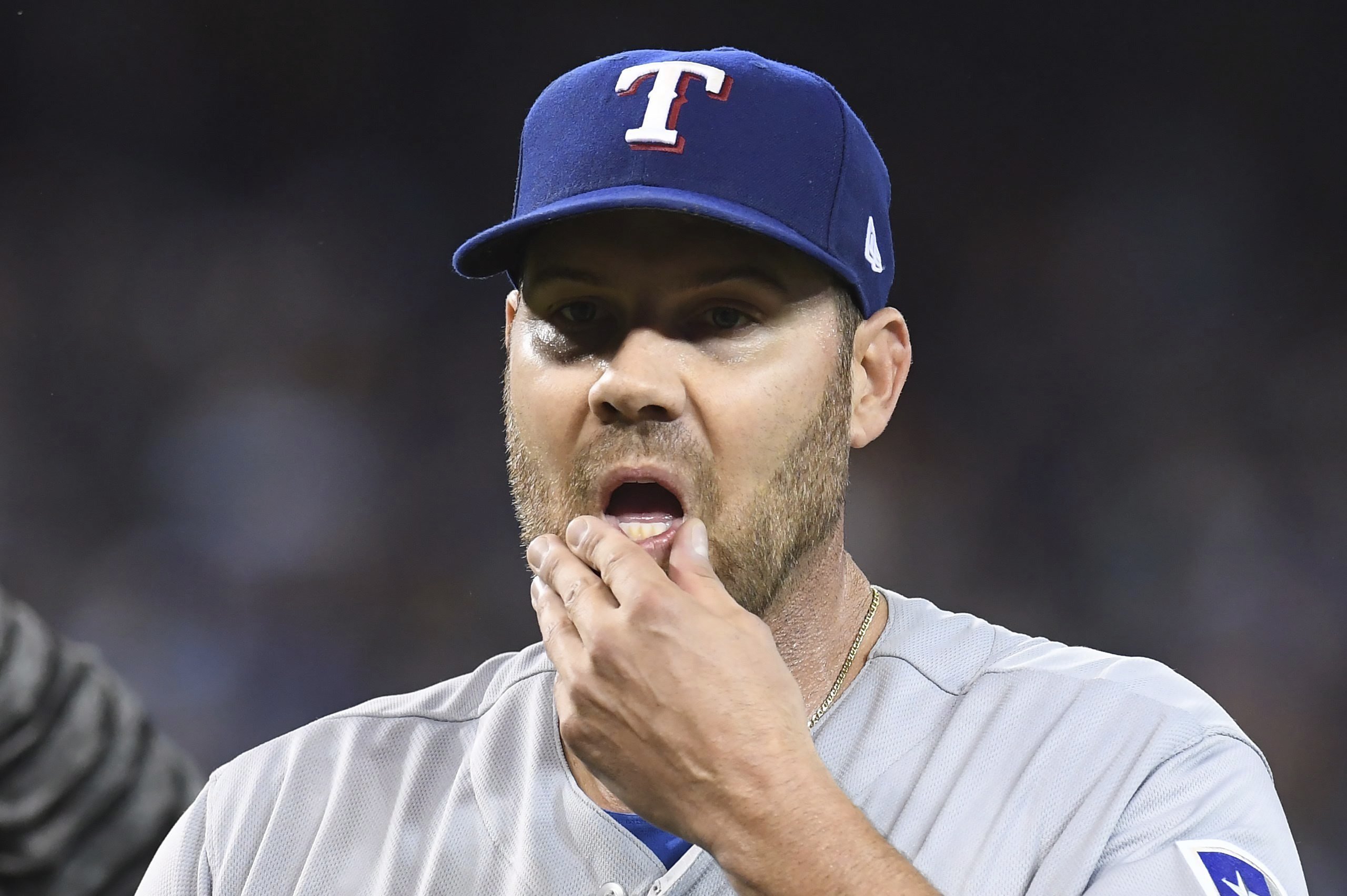 Goodbye, Rangers: Veteran Colby Lewis sends farewell message | AP News