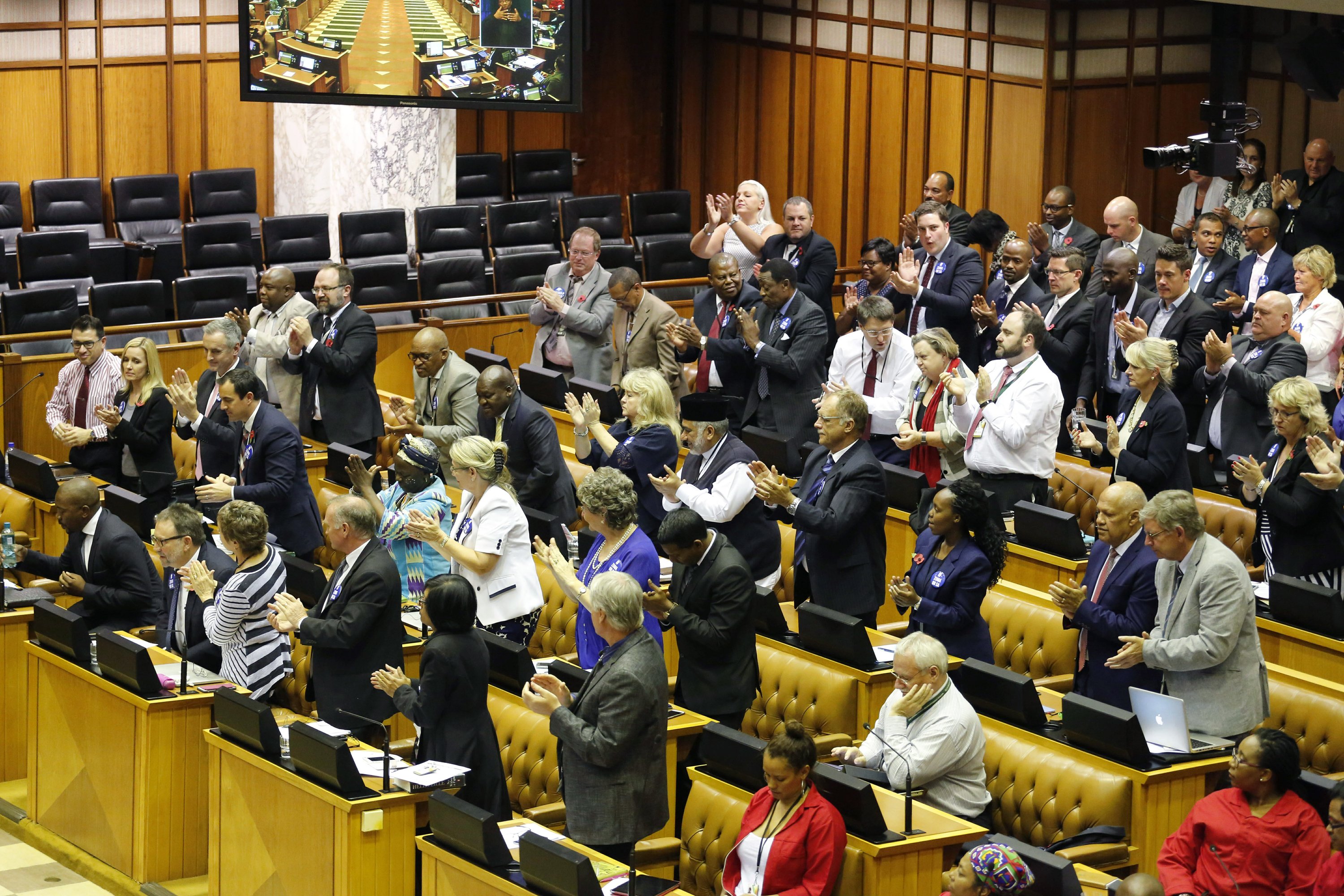 South African parliament defeats motion to remove president | AP News