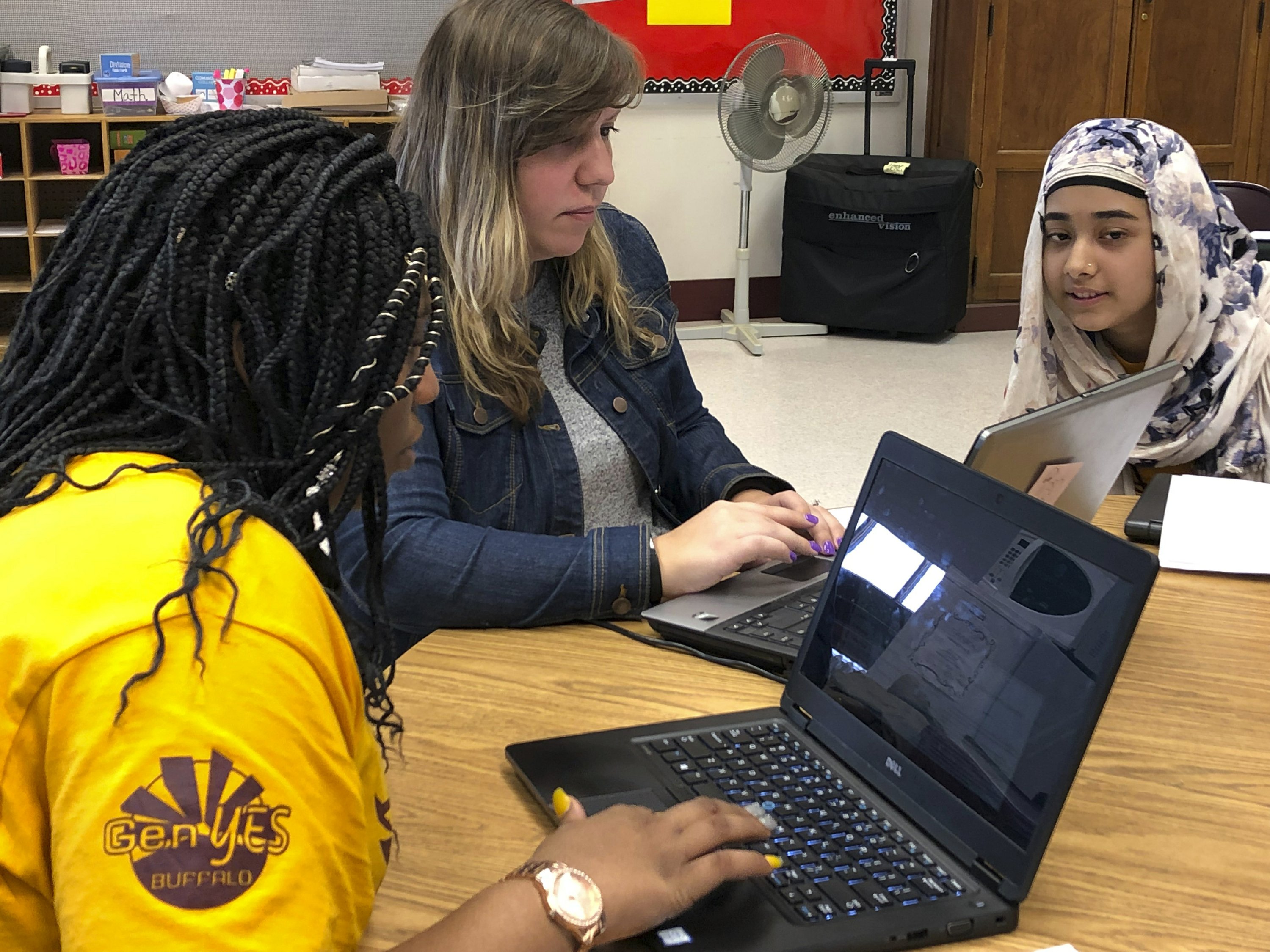 Student 'geek squads' maintain school devices, help teachers | AP News