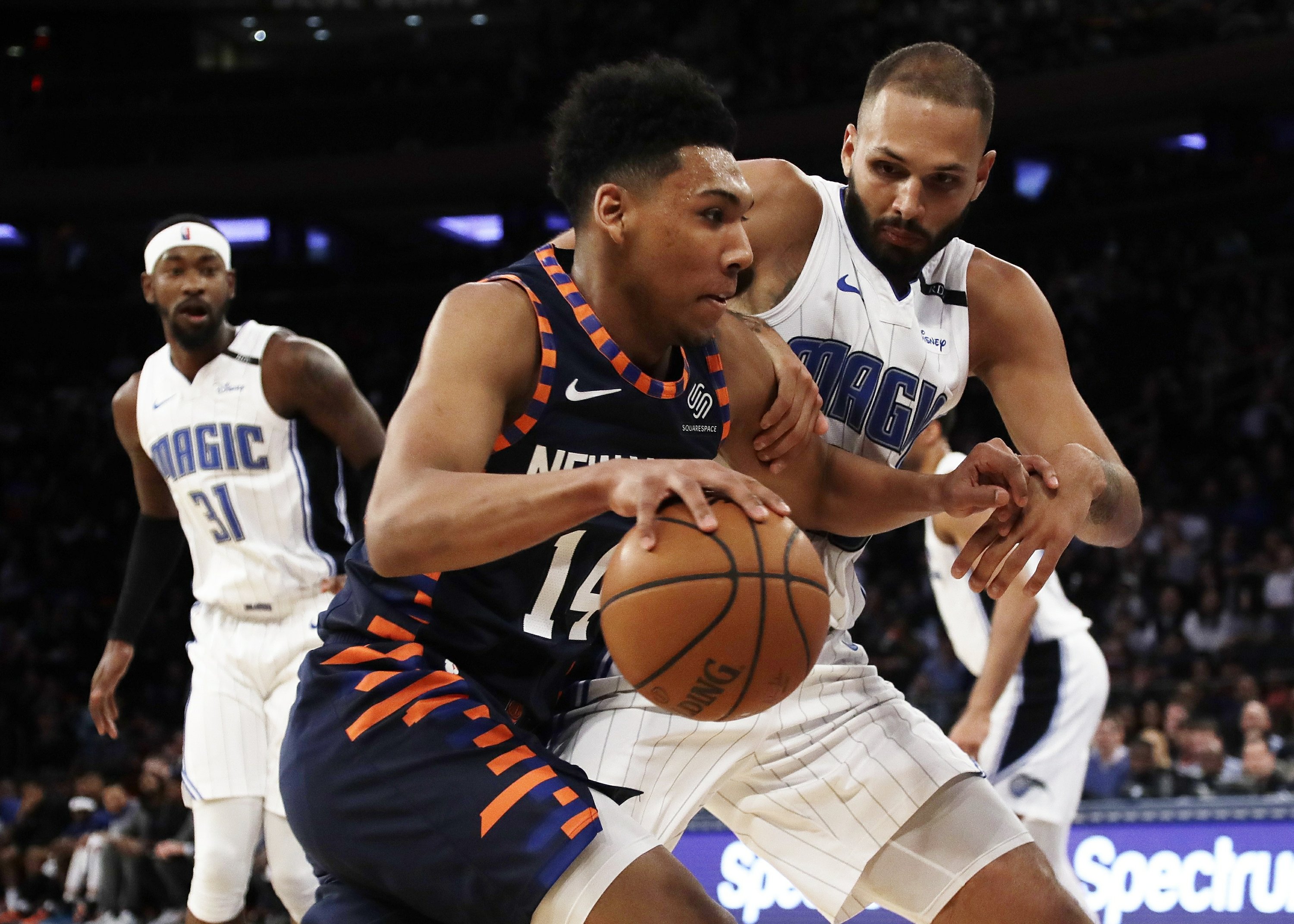 Knicks reserves key 108-103 win over Magic | AP News