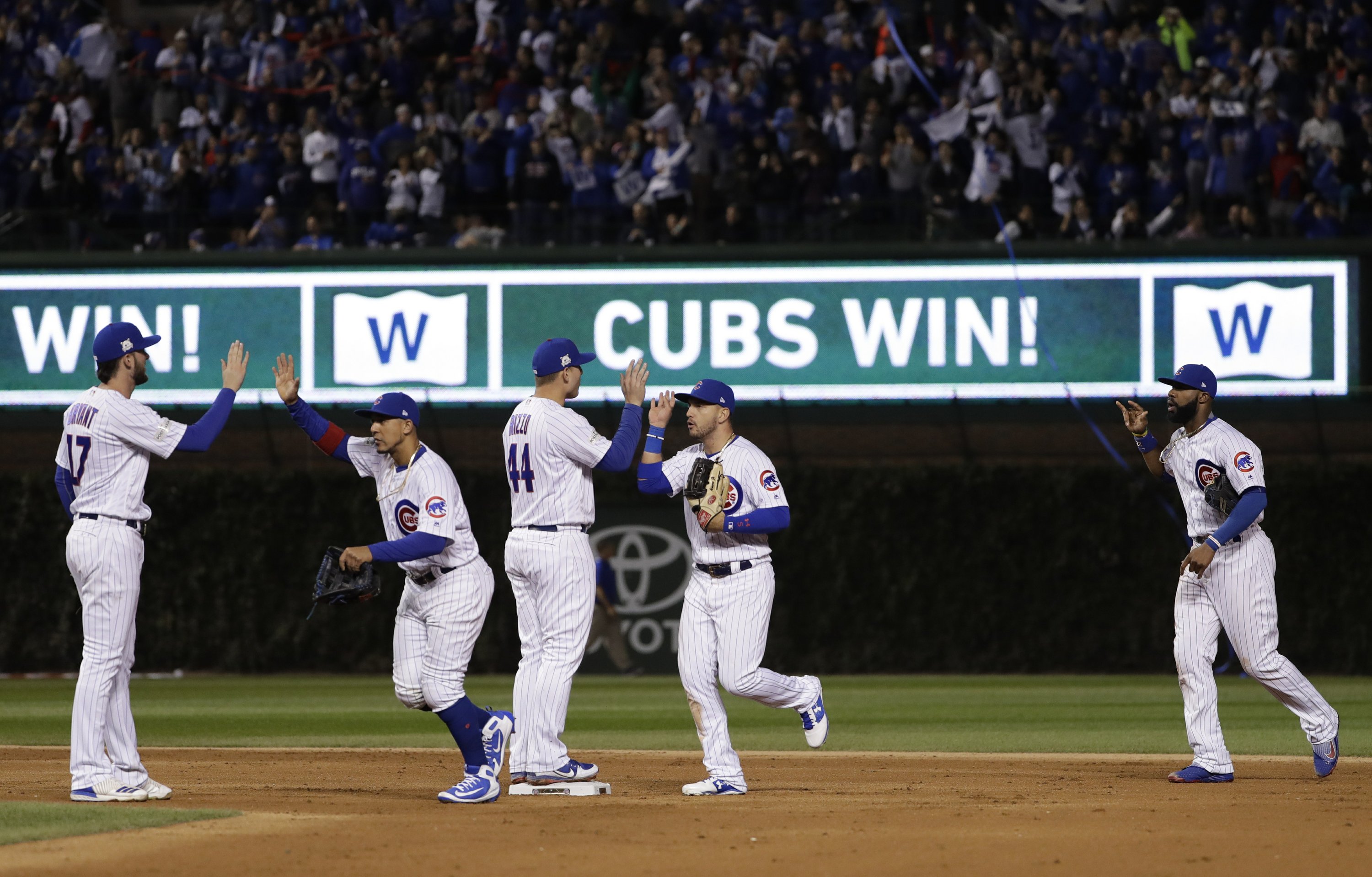 Cubs avoid sweep, top Dodgers 3-2 to cut NLCS deficit to 3-1 | AP News