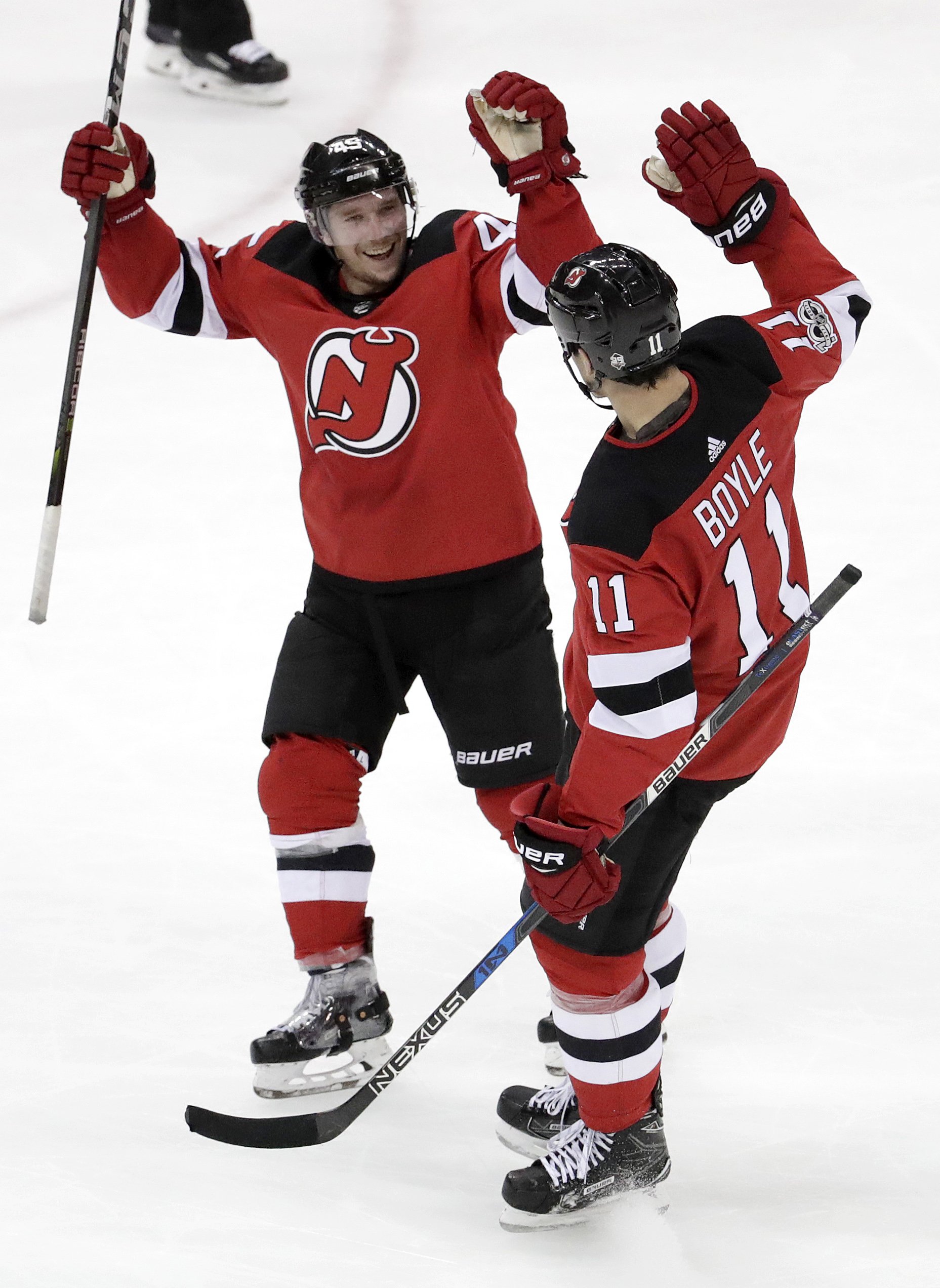 Brian Boyle scores twice to help Devils beat Stars 5-2. | AP News