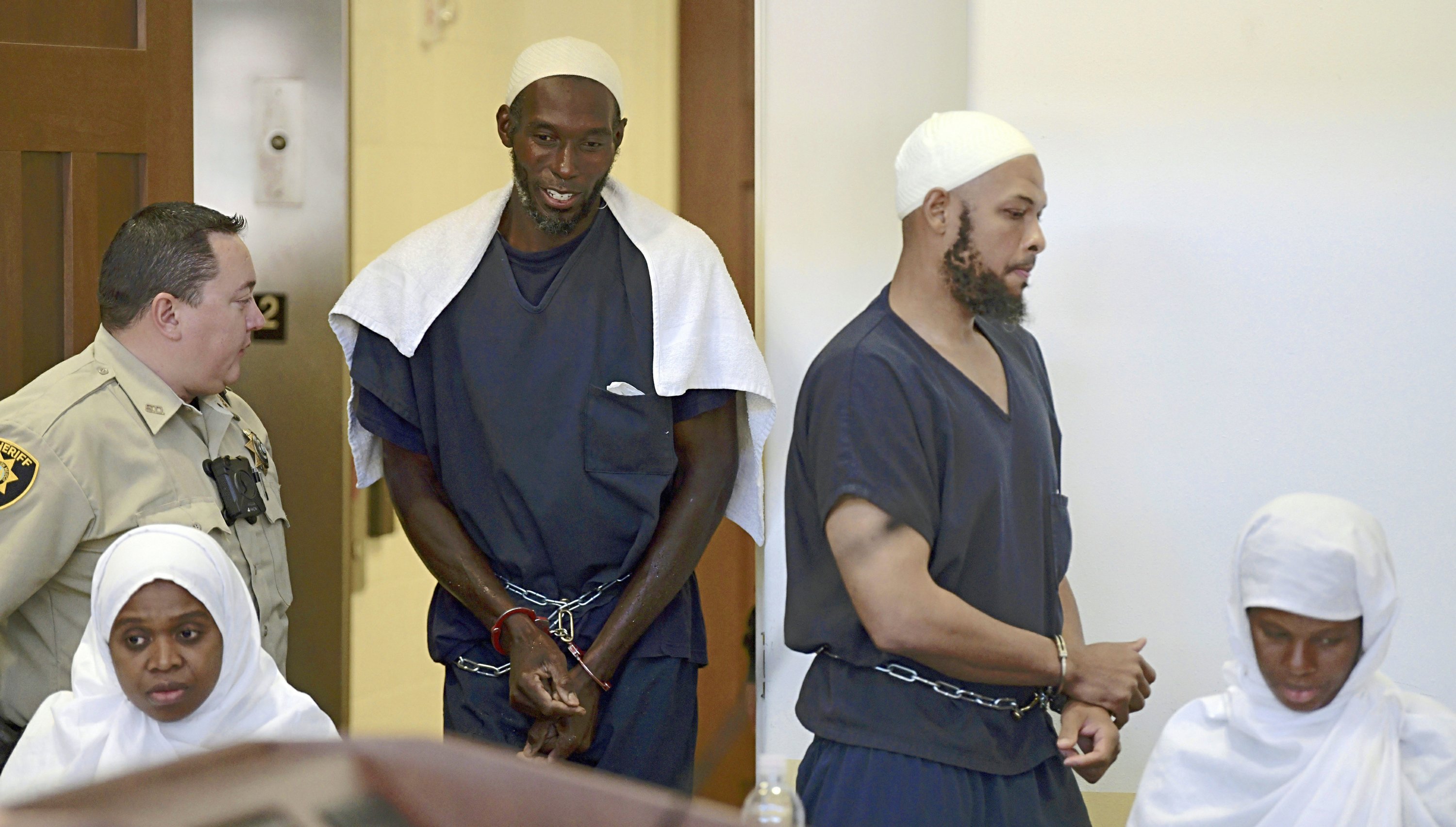 The Latest: 5 suspects plead not guilty to terror counts | AP News