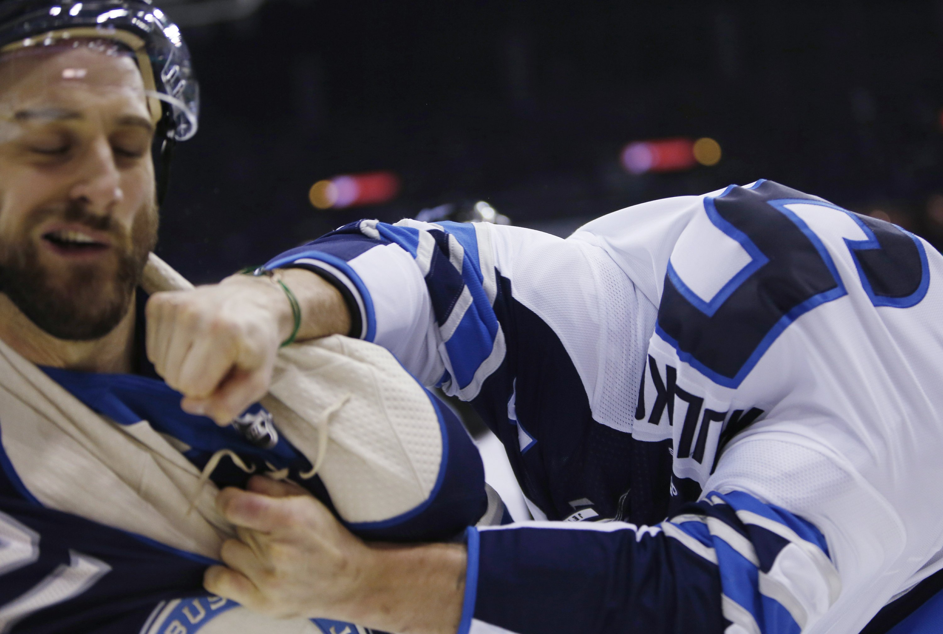 Wheeler's 4 goals power Jets over Blue Jackets 5-2 | AP News