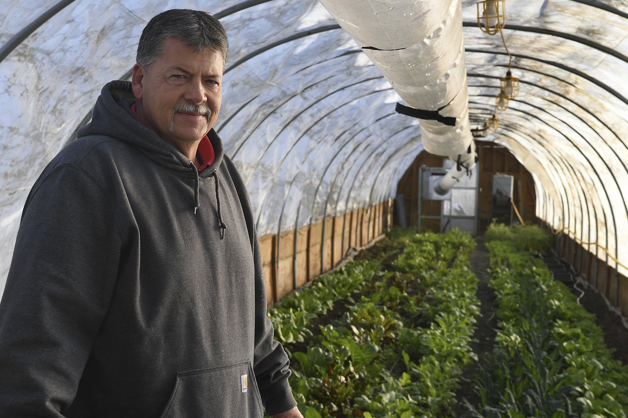 Wisconsin farm grows produce even in the winter | AP News