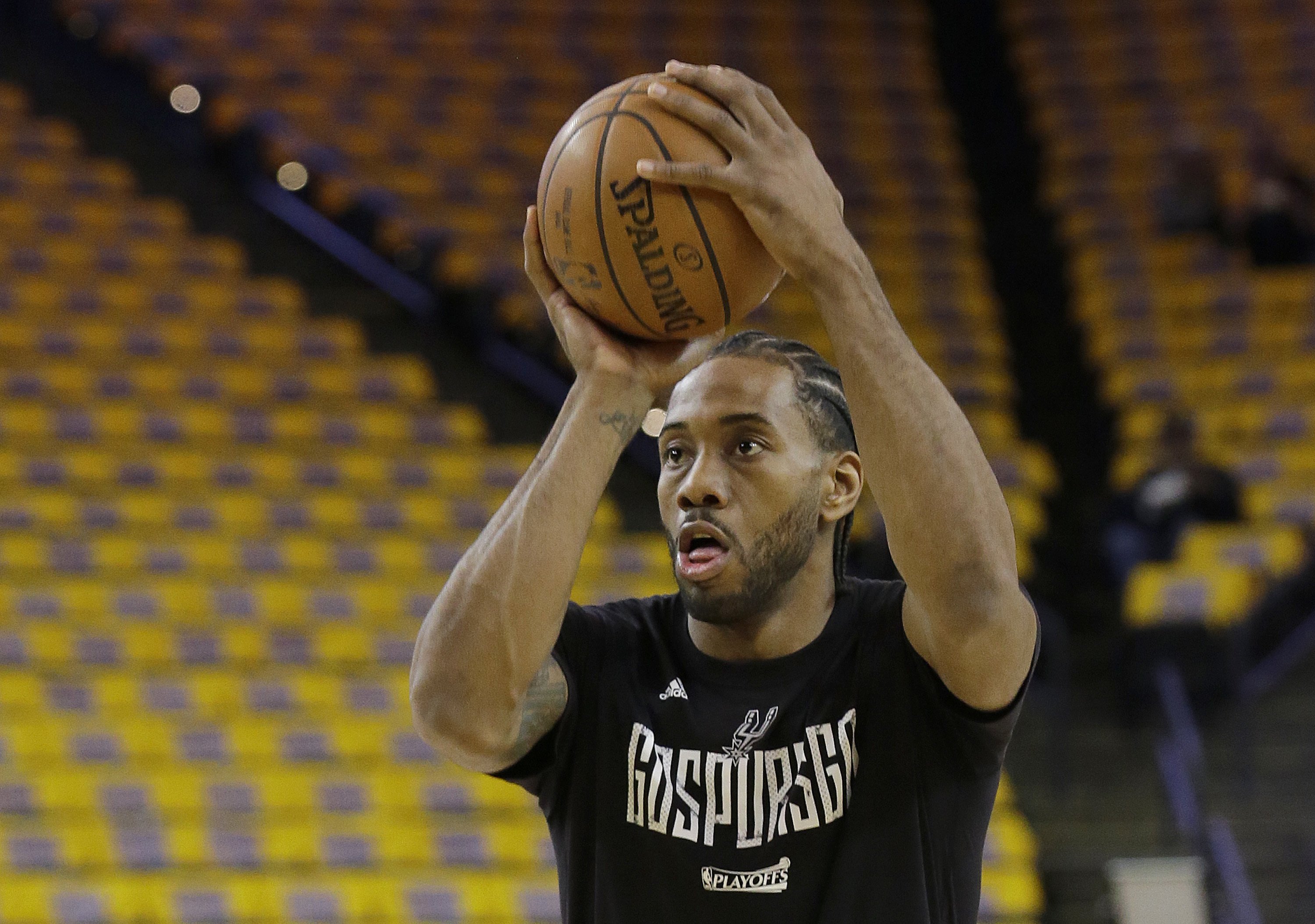 Debate rages on about play that sidelined Spurs' Leonard | AP News