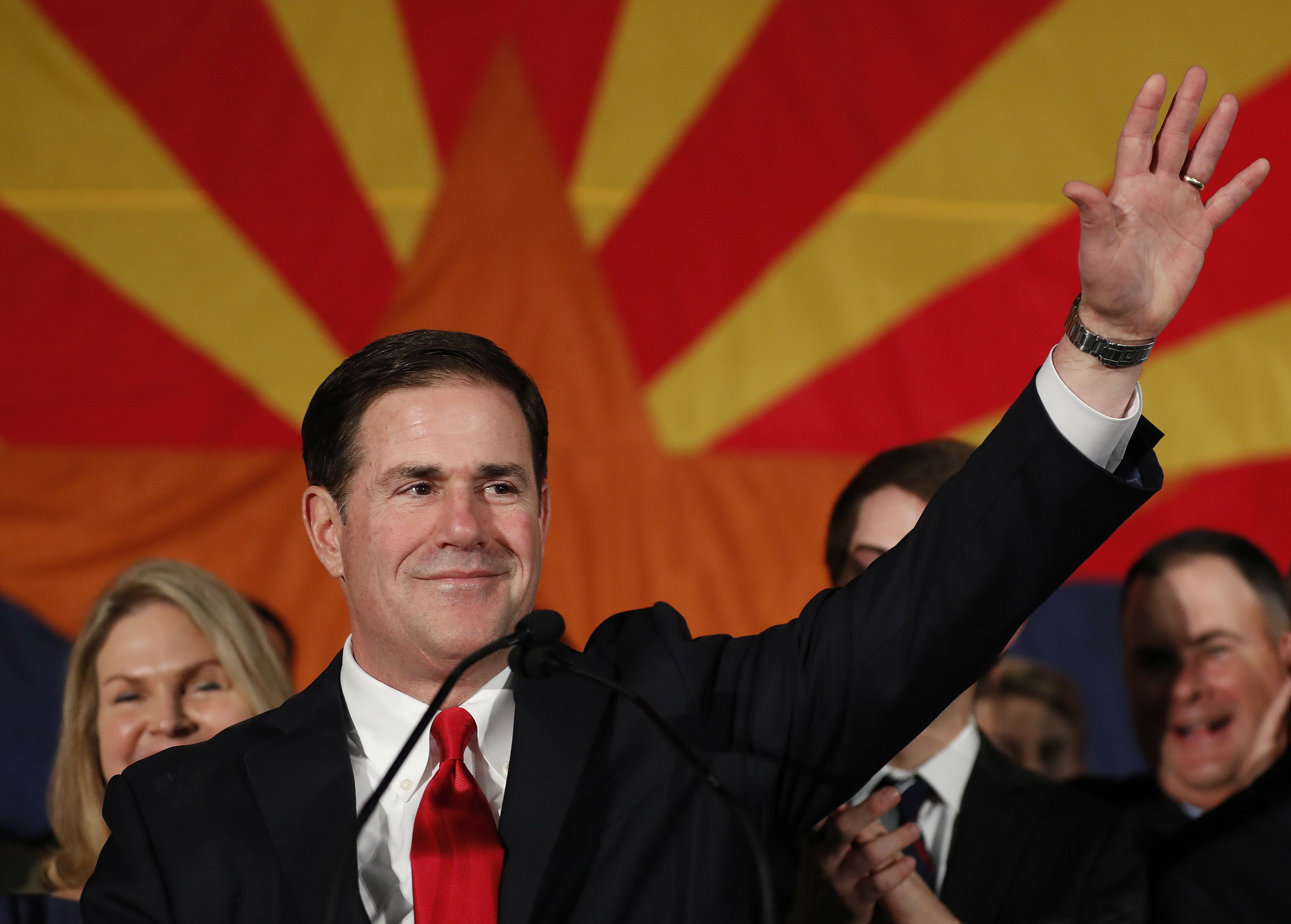Arizona Gov. Doug Ducey gets 2nd term in Republican sweep