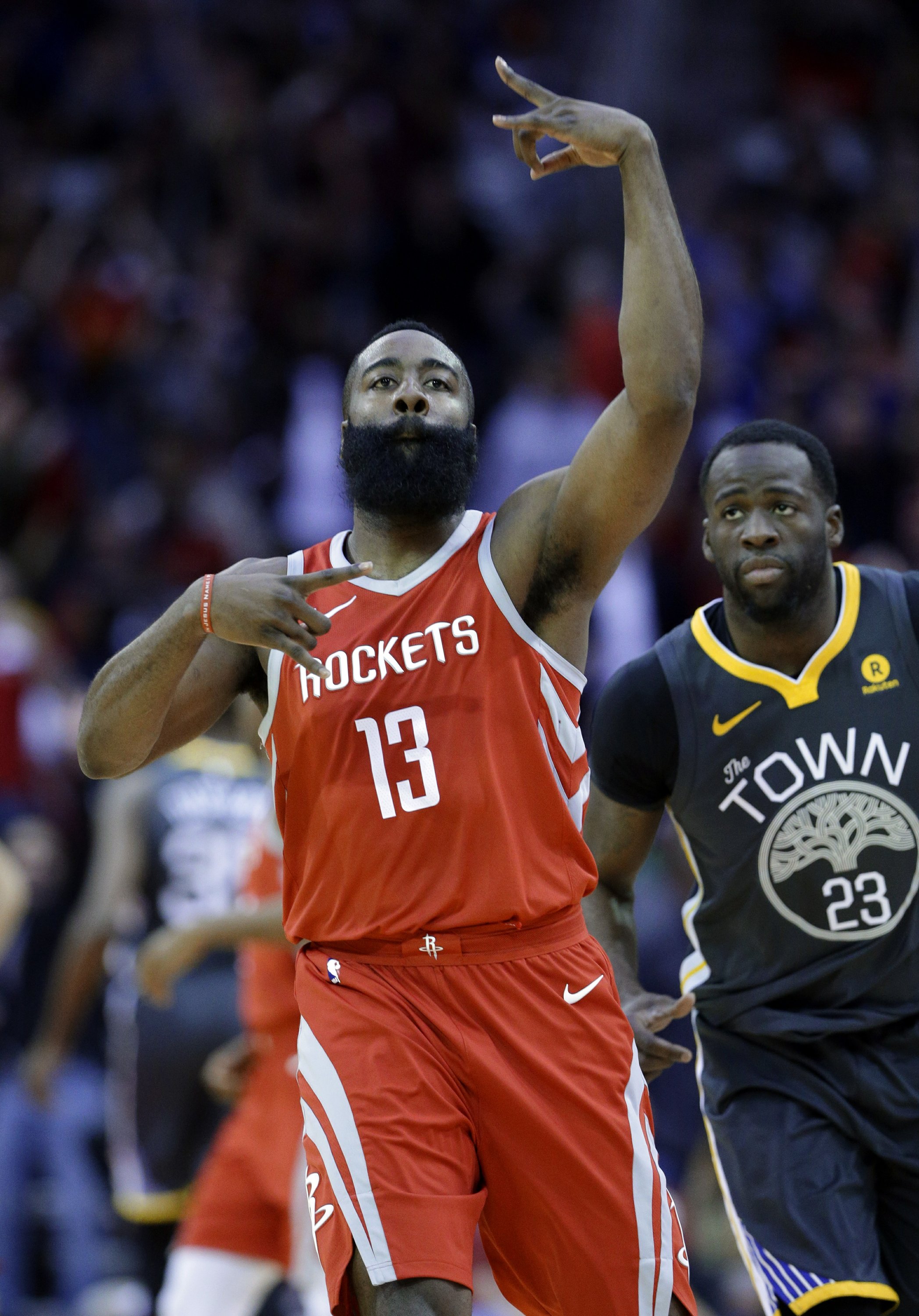 Paul has 33, Rockets end Warriors' streak with 116-108 win | AP News