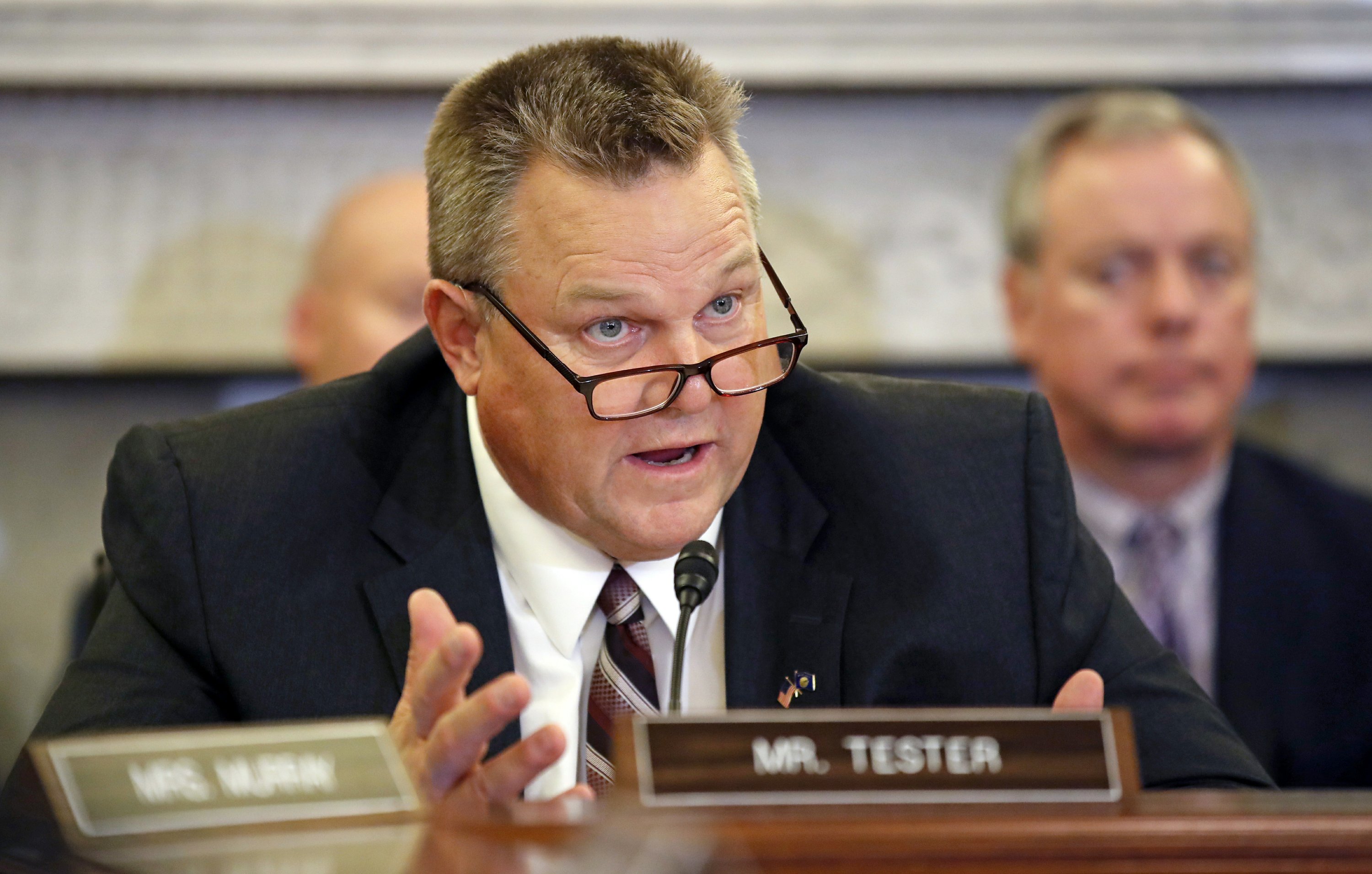 Tester goes on the attack in Montana US Senate race debate | AP News