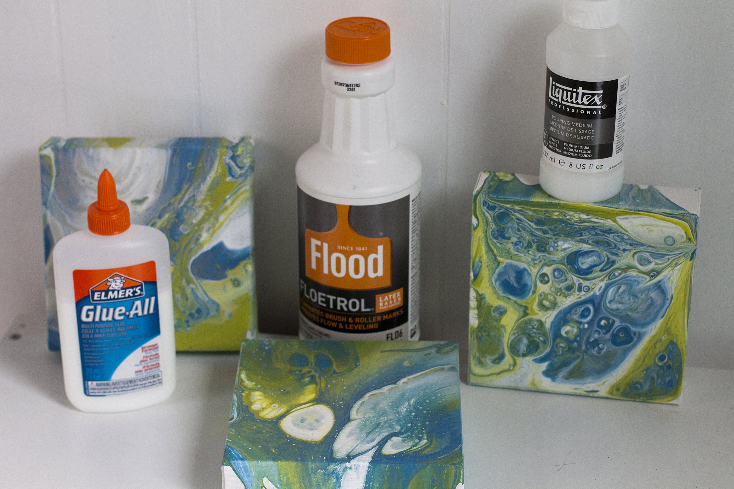 Try acrylic pour painting and go with the flow | AP News