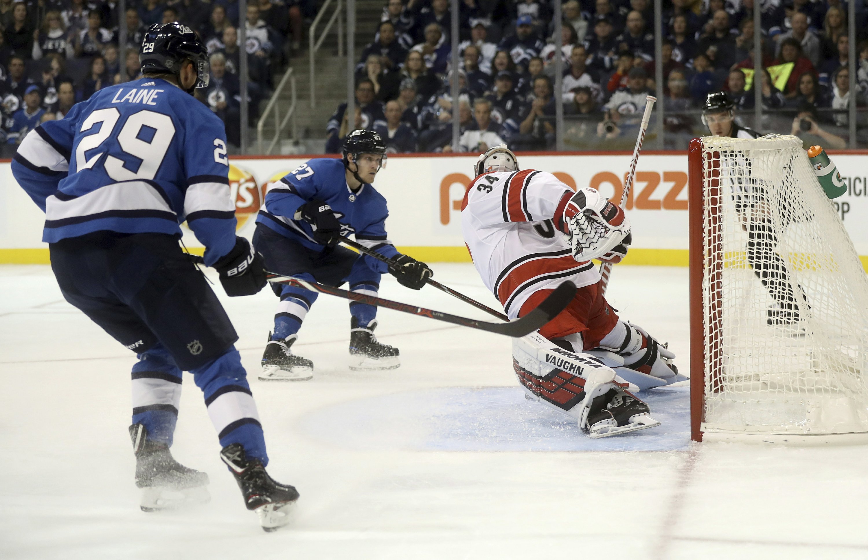 Bryan Little lifts Jets past Hurricanes, 3-1 | AP News