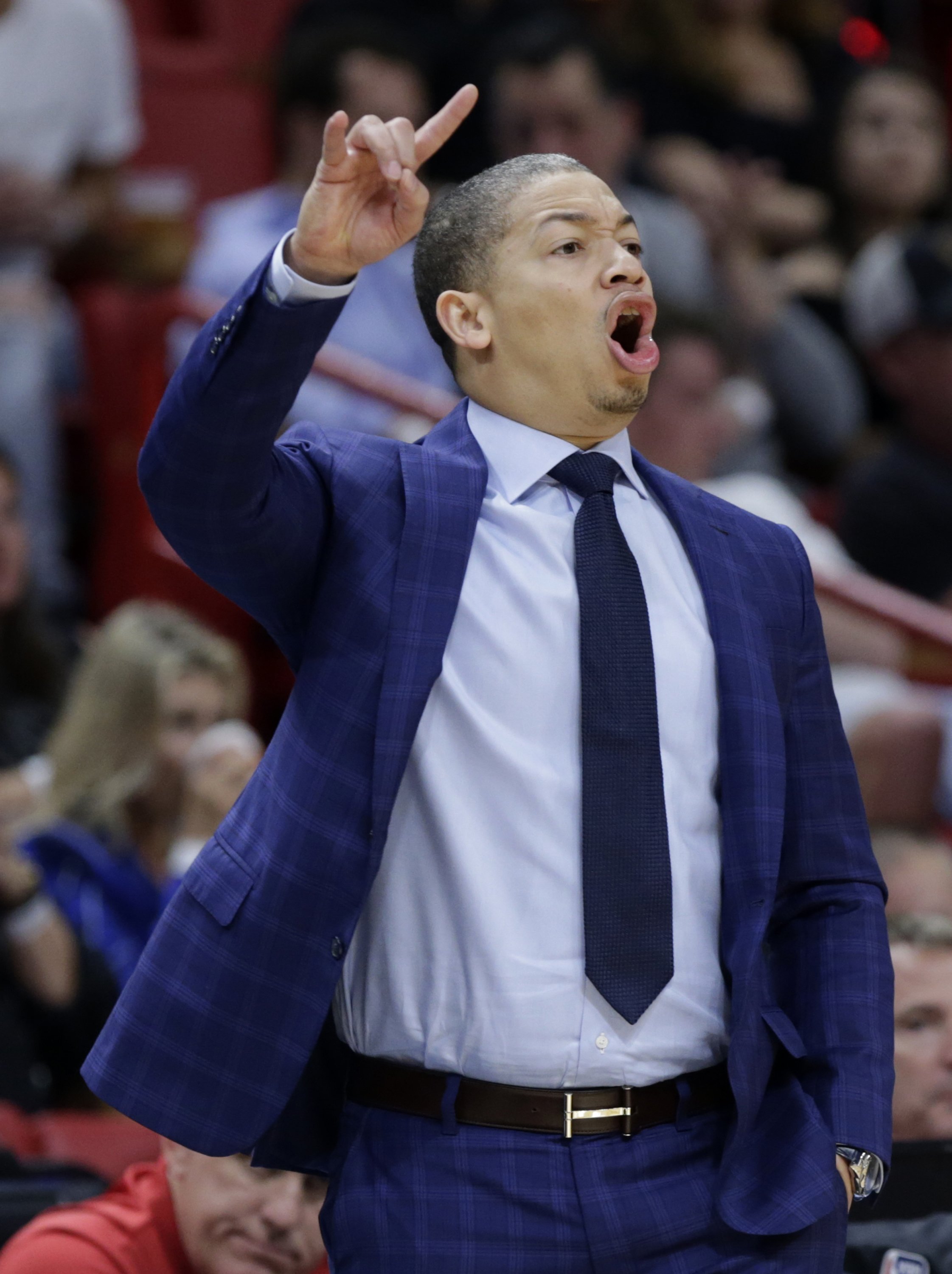 Cavs coach Lue sick, will miss game against Heat | AP News