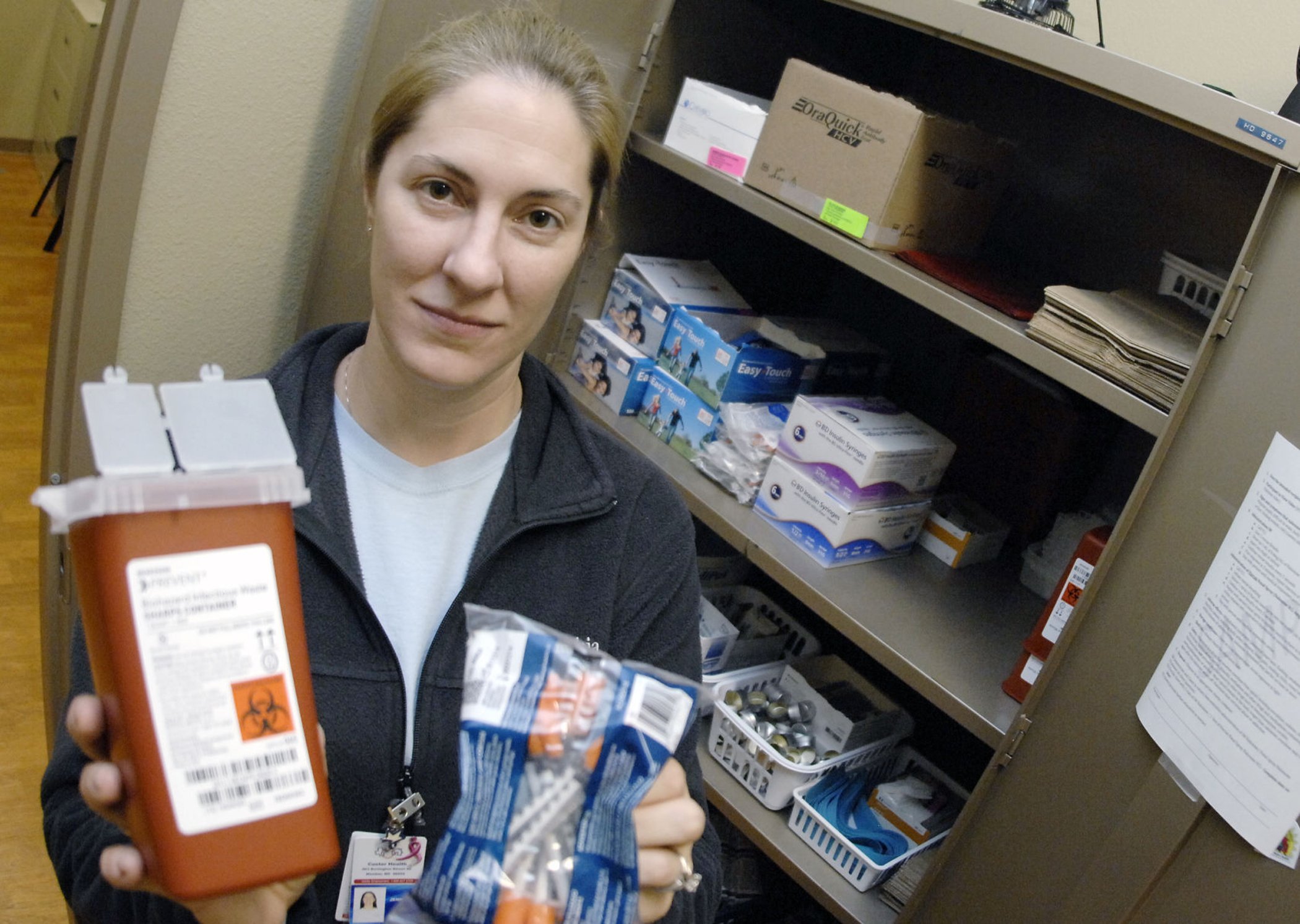 Mandan syringe exchange program sees growing demand | AP News