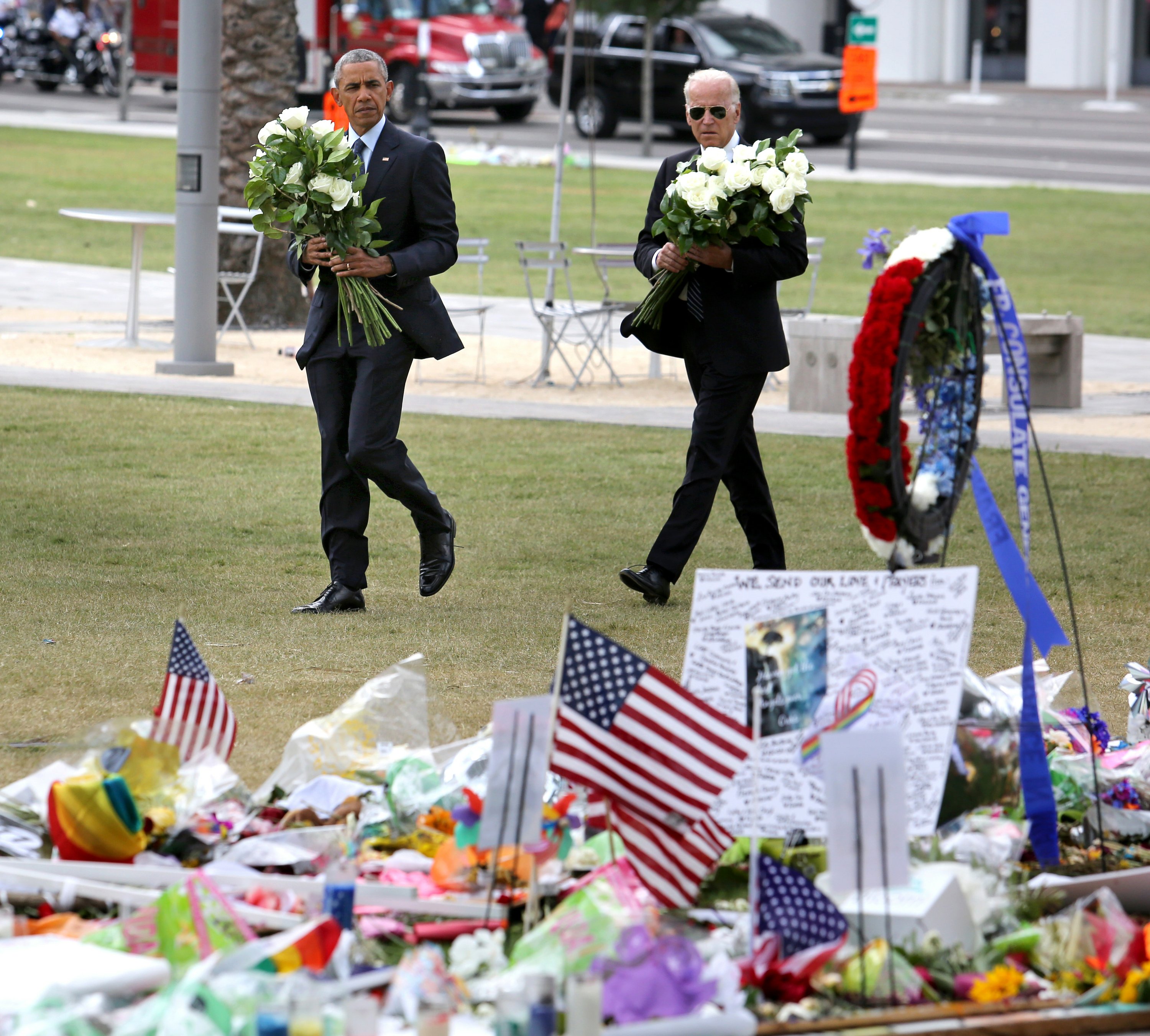 Obama embraces Orlando families, appeals for gun controls | AP News