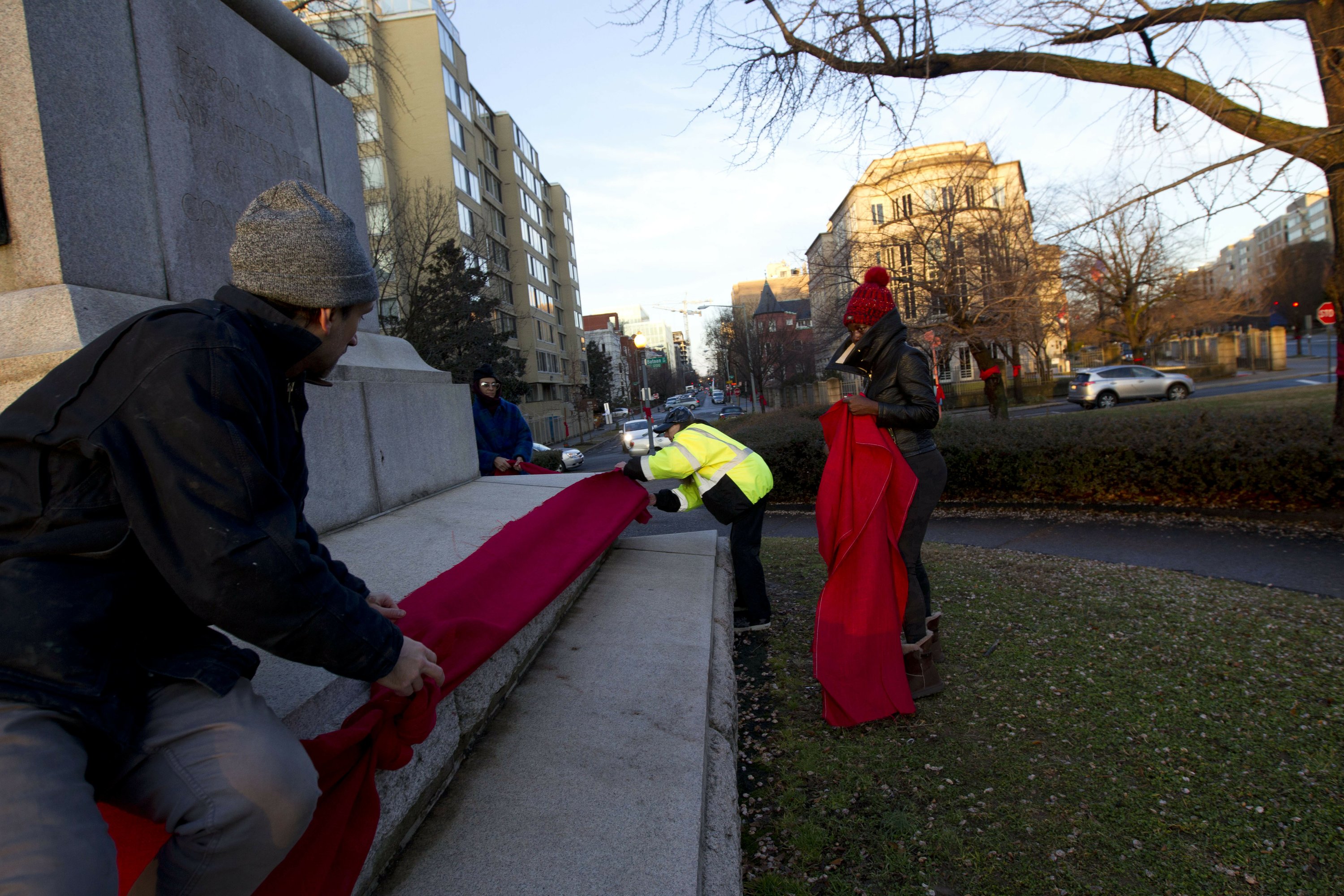 DC's many prankster activists turn anger into street theater | AP News