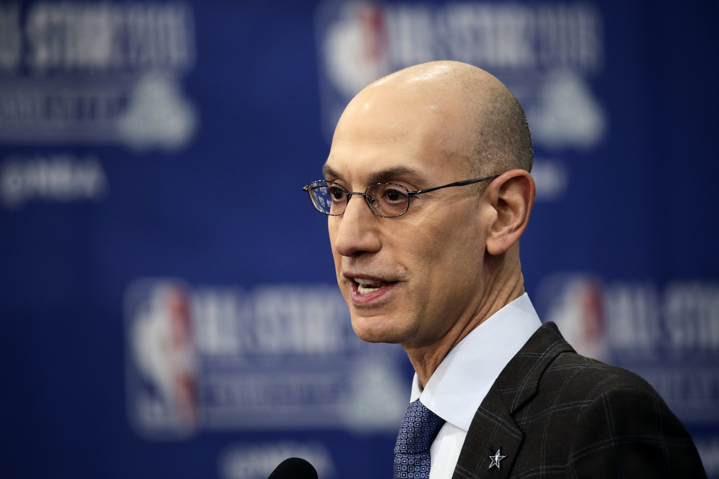 NBA commissioner Silver wants more female refs _ and coaches | AP News
