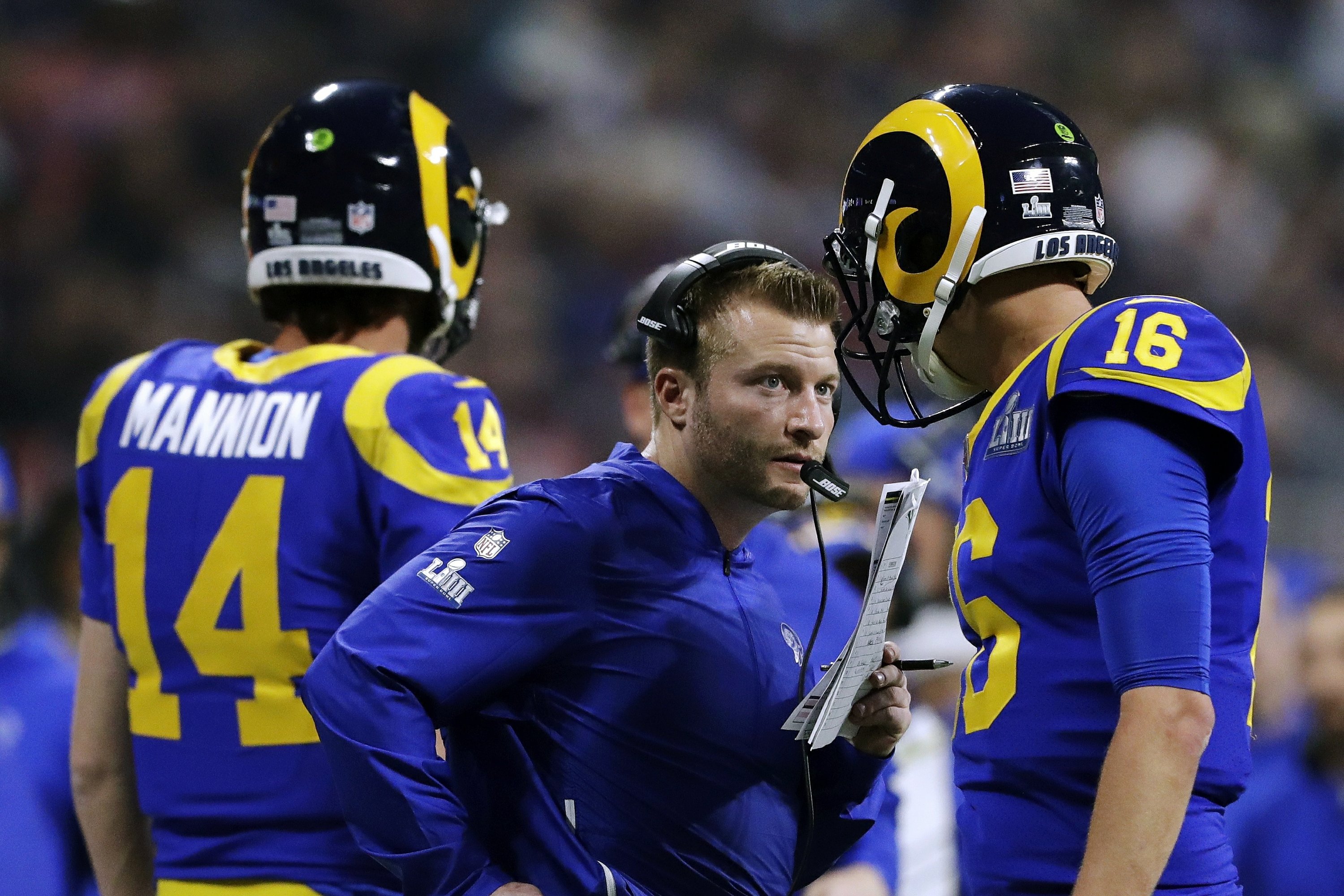 Goff, Rams' electric offense shorts out in Super Bowl defeat | AP News