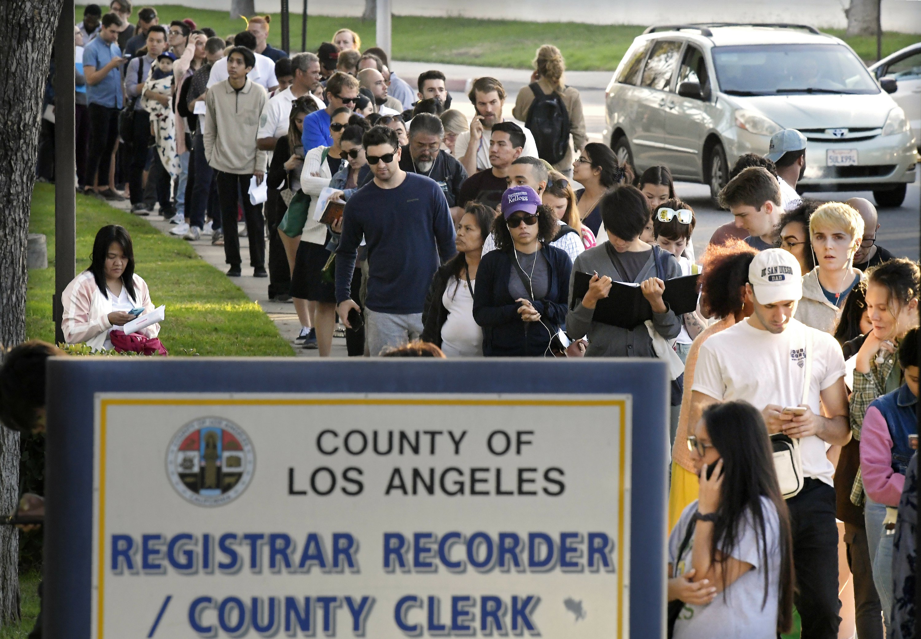 California voter turnout sets recent record for a midterm | AP News