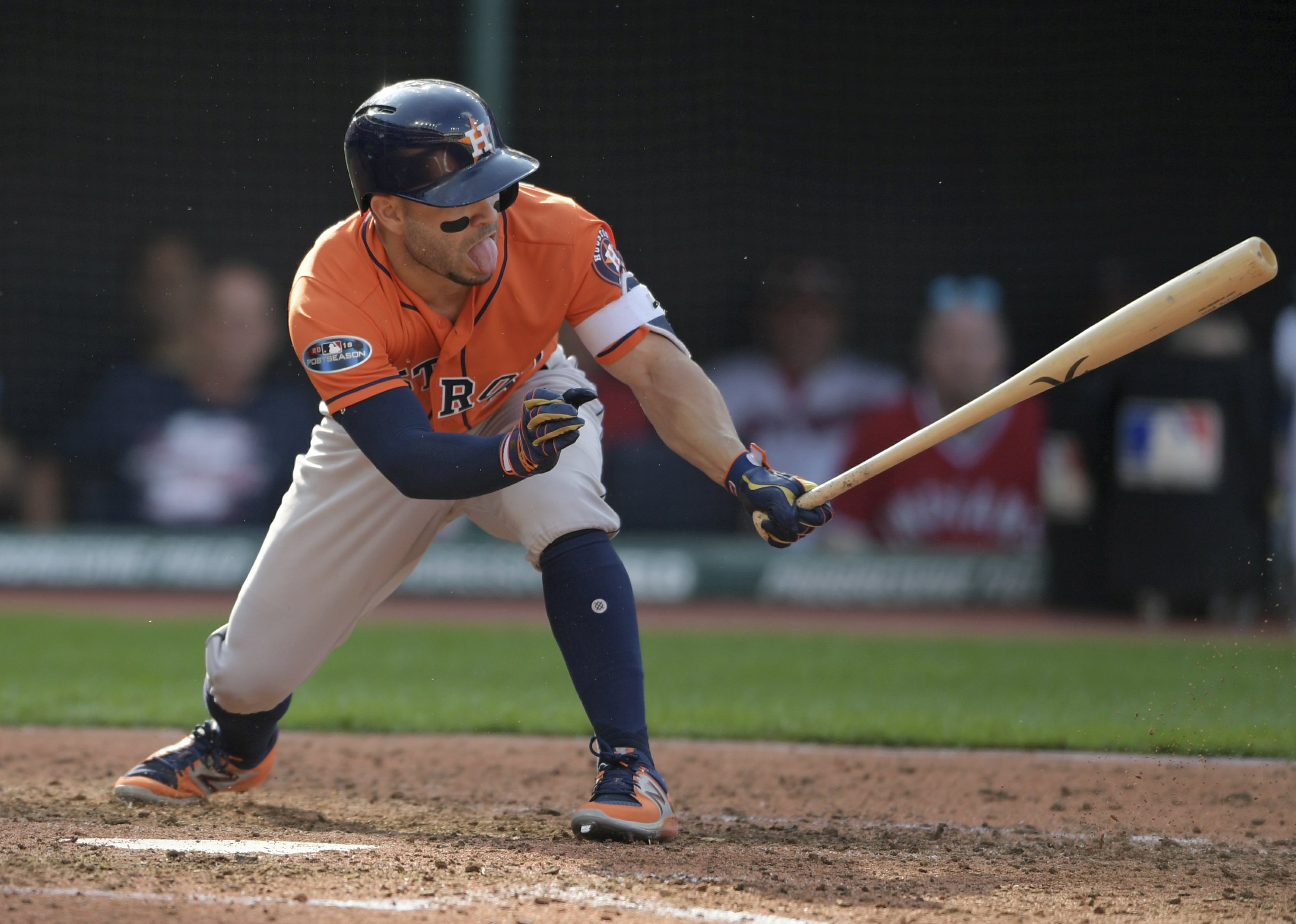 October orbit: Astros advance with 11-3 win, sweep Indians | AP News