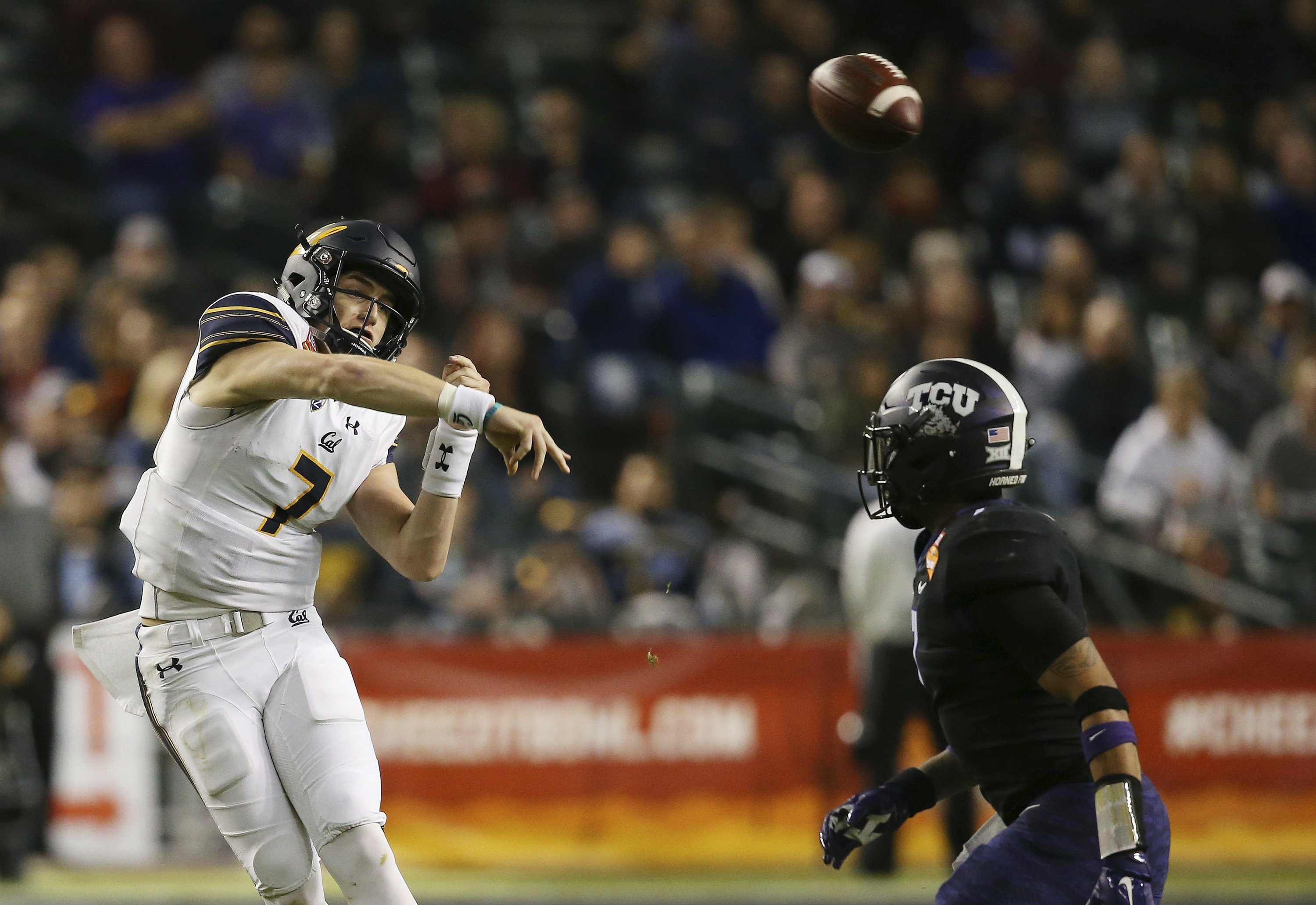 TCU beats Cal 10-7 in overtime of wild Cheez-It Bowl | AP News
