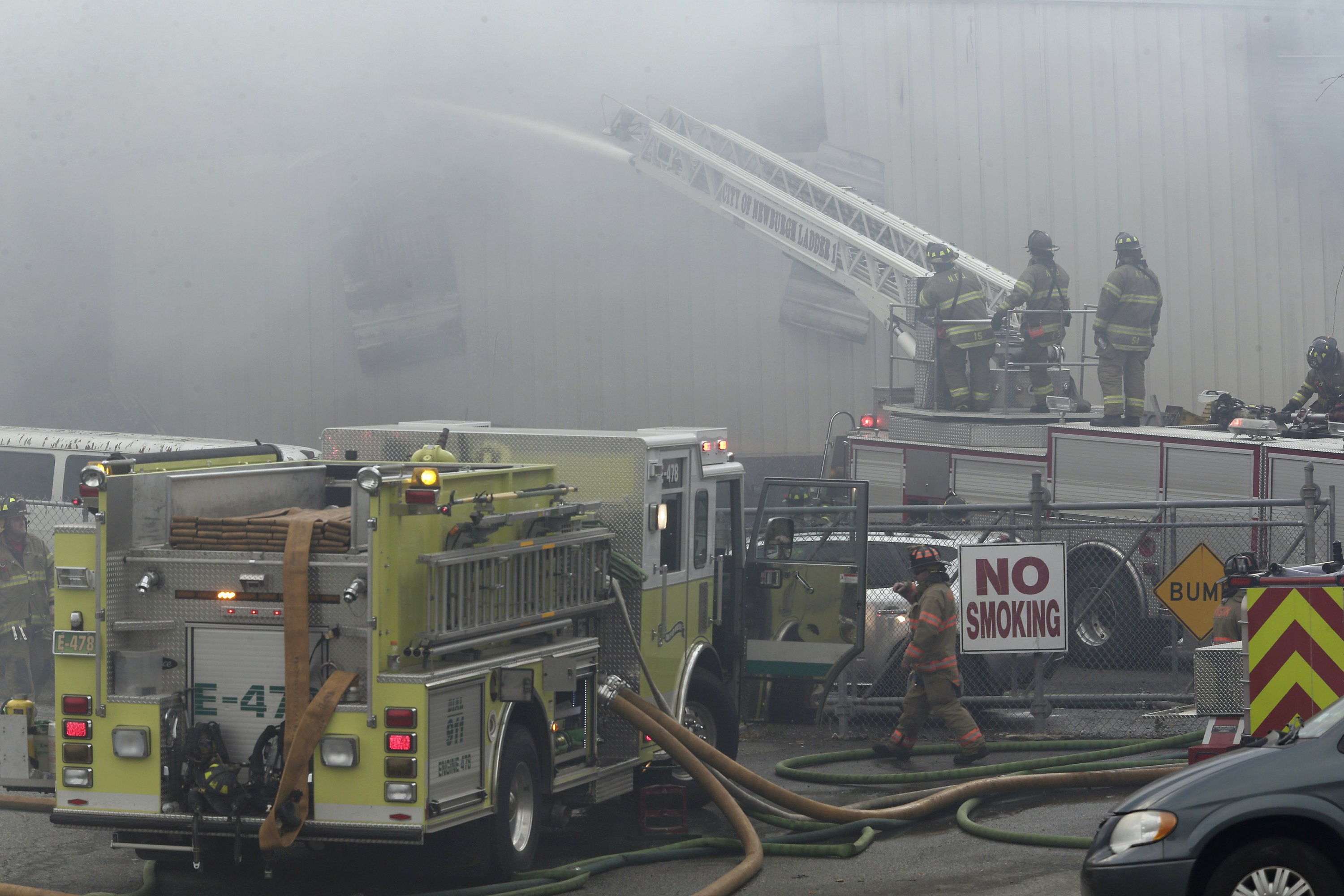 Body of worker recovered after cosmetics factory blast, fire | AP News