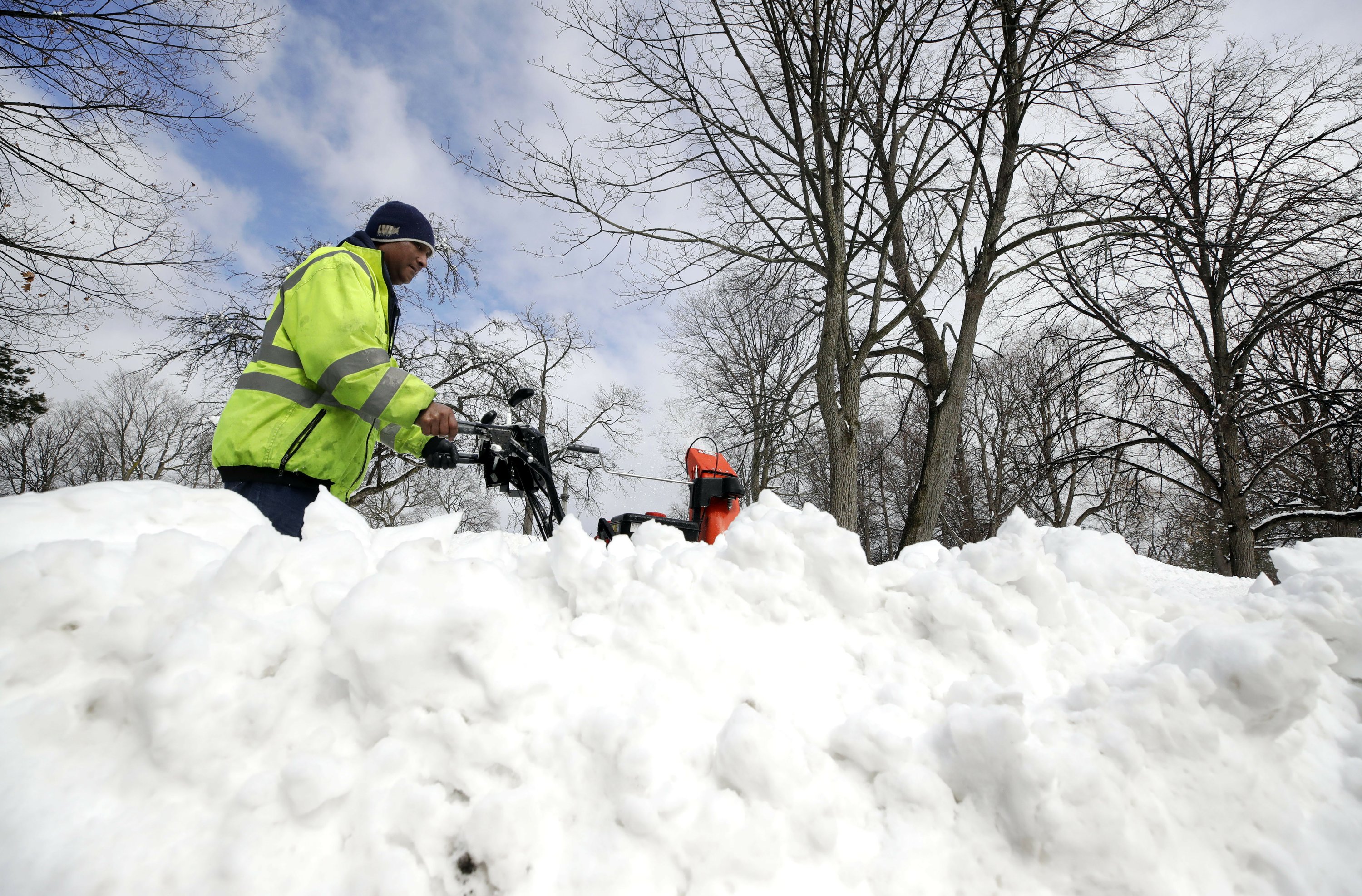 The Latest: Icy conditions likely after major snowstorm | AP News
